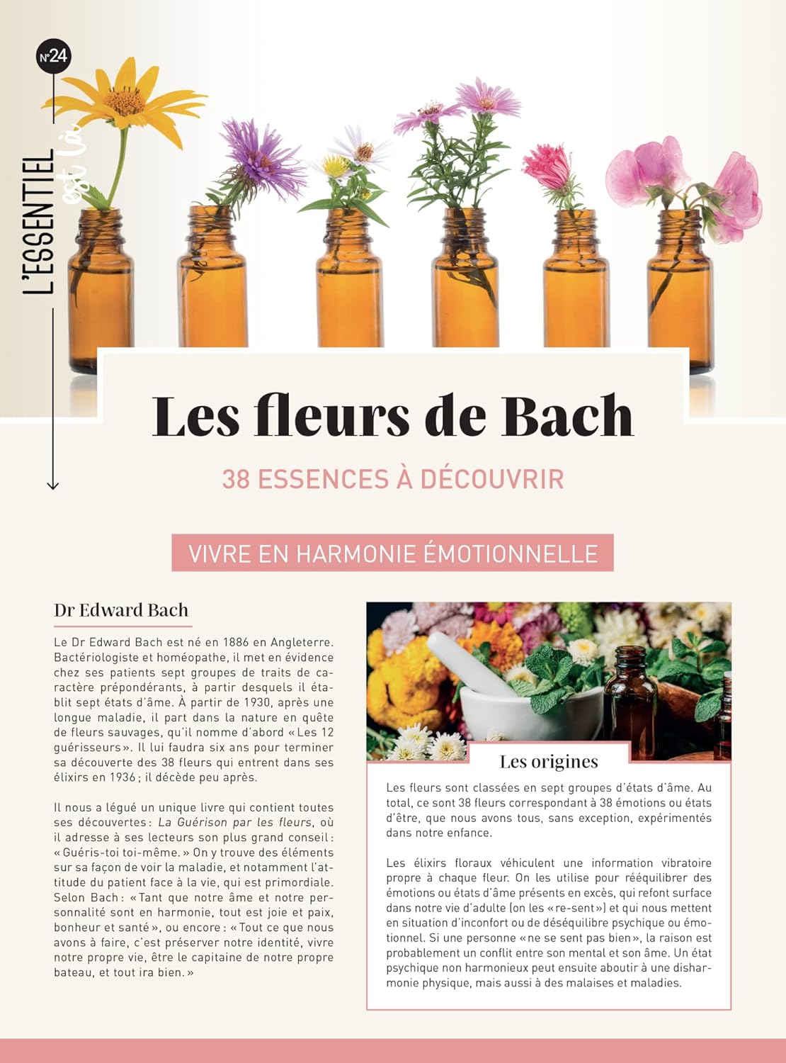 Les fleurs de Bach: 38 essences à découvrir, vivre en harmonie ...