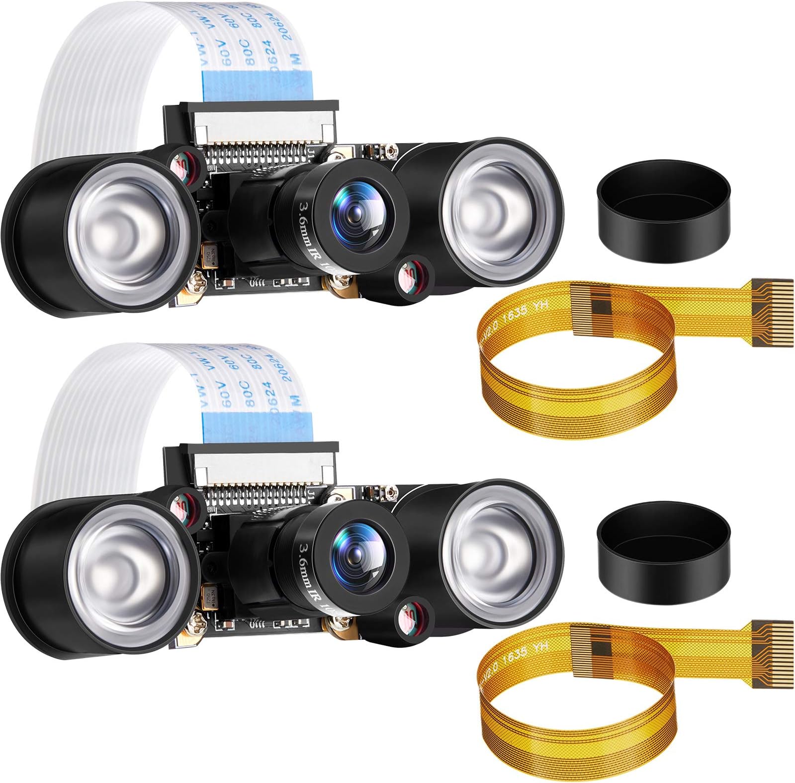 Amazon.com : 5MP 1080P Video Camera Module for Raspberry Pi 4 Model B ...