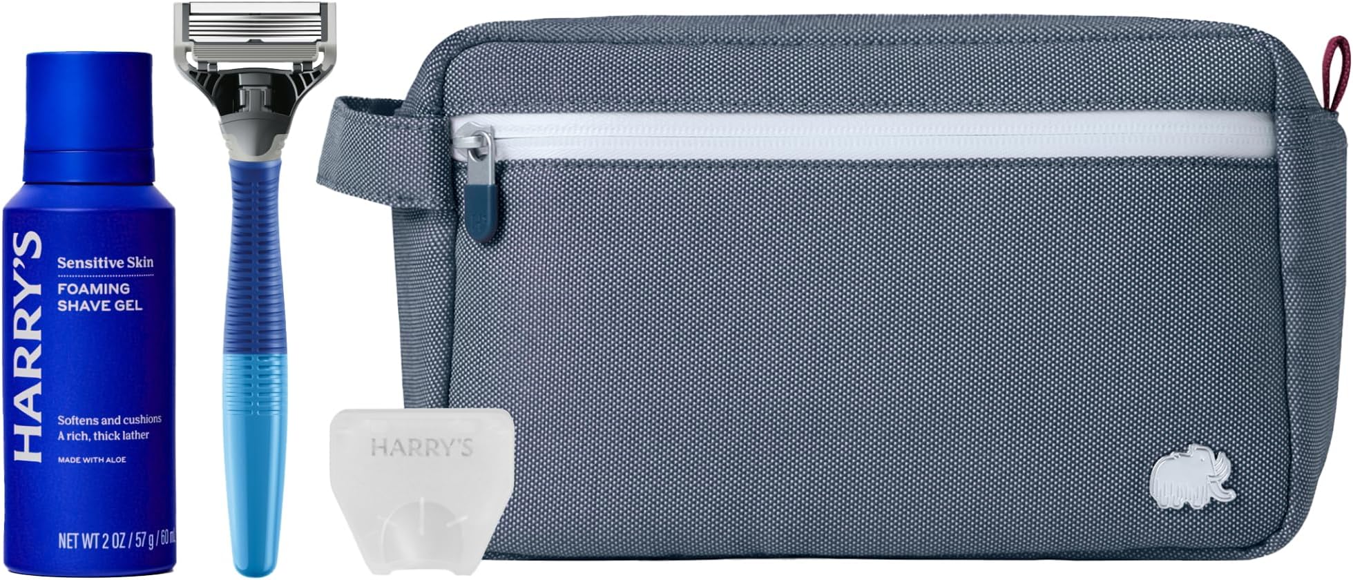 Amazon.com : Harry's Travel Shaving Kit for Men - Toiletry Bag, Razor ...