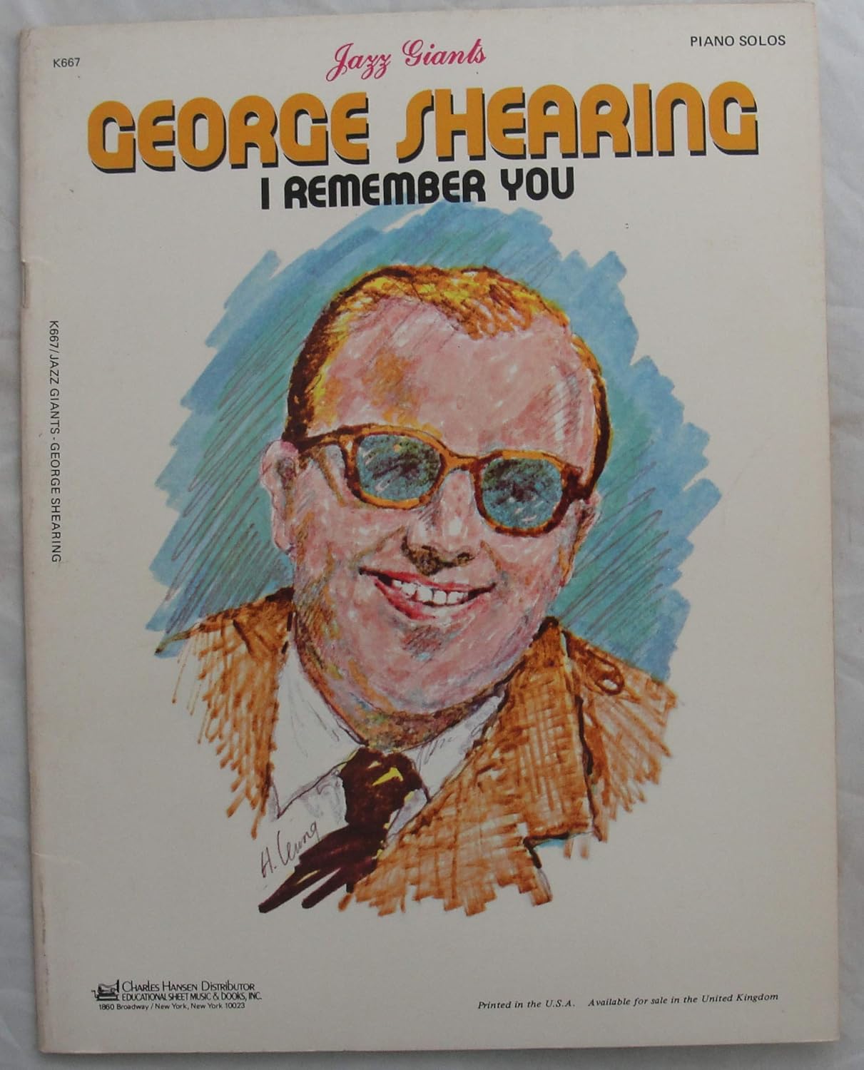 Amazon.com: George Shearing - I Remember You (Jazz Giants): George ...