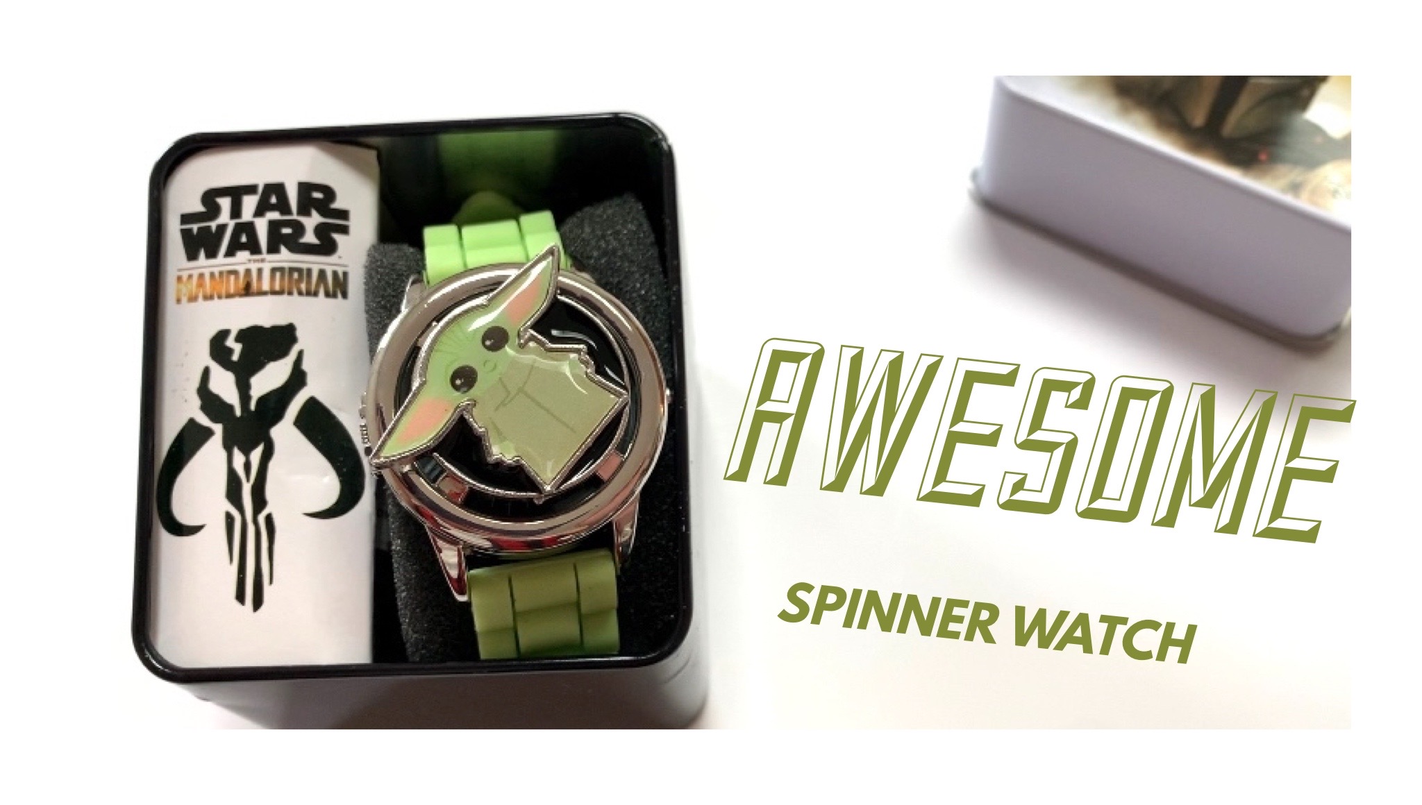 Watch Star Wars Grogu Spinner Watch is so fun! on Amazon Live