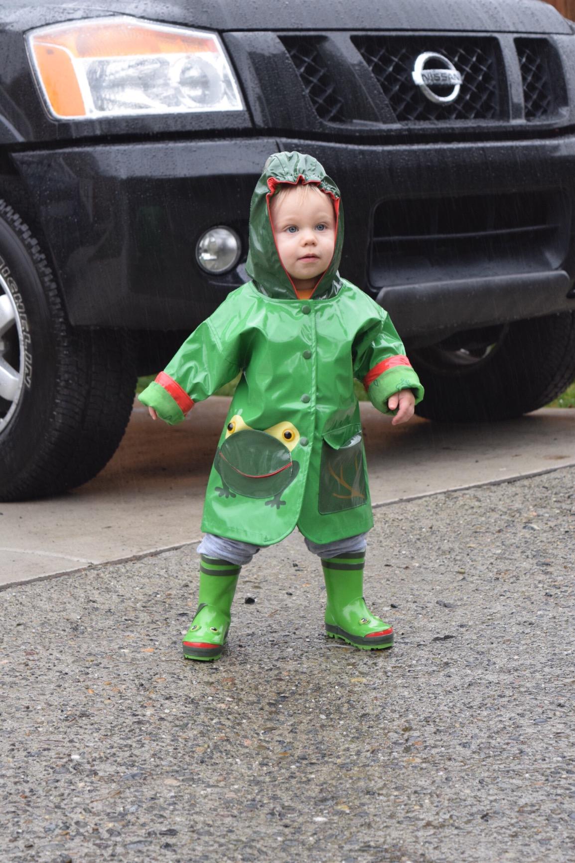 Amazon.com: Kidorable Boy's Frog Rubber Rain Boots : Clothing, Shoes ...
