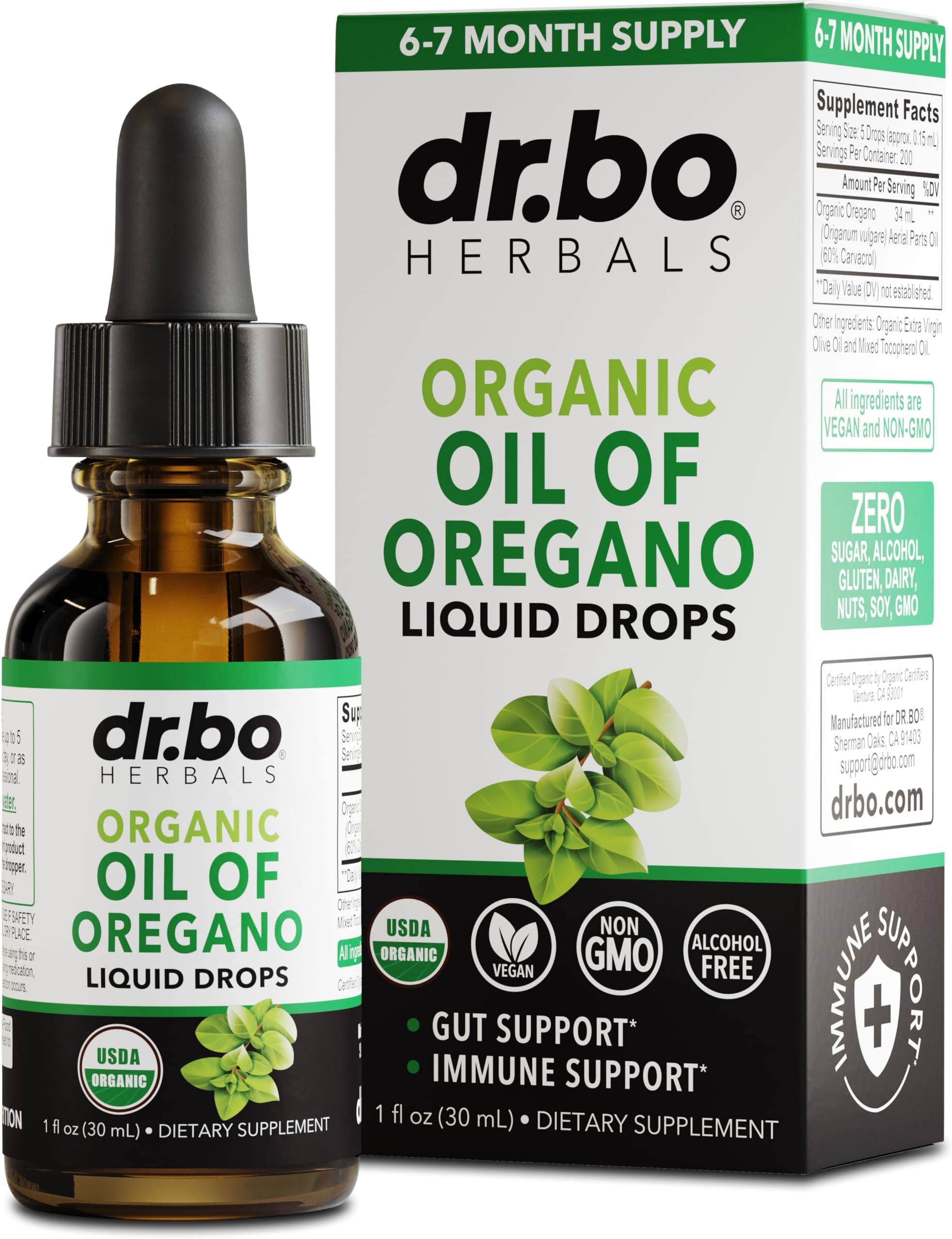 Amazon.com: AROMAVITA Wild Oregano Oil Organic - 100% Pure Undiluted ...
