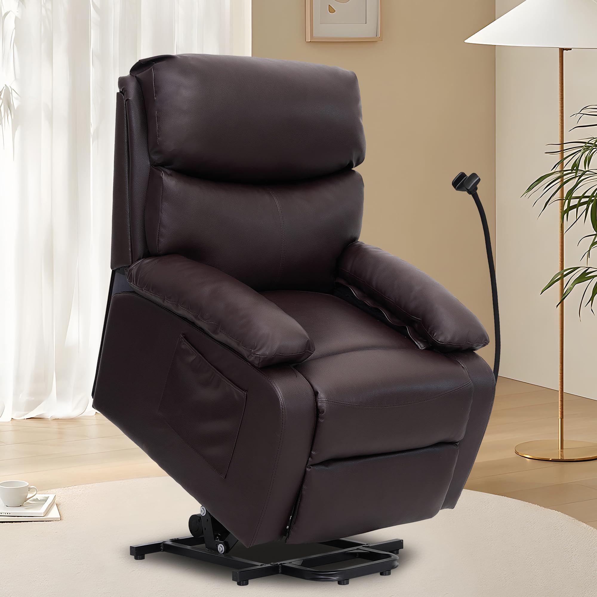 Amazon.com: hzlagm Power Lift Recliner for Elderly, Lift Chair with ...