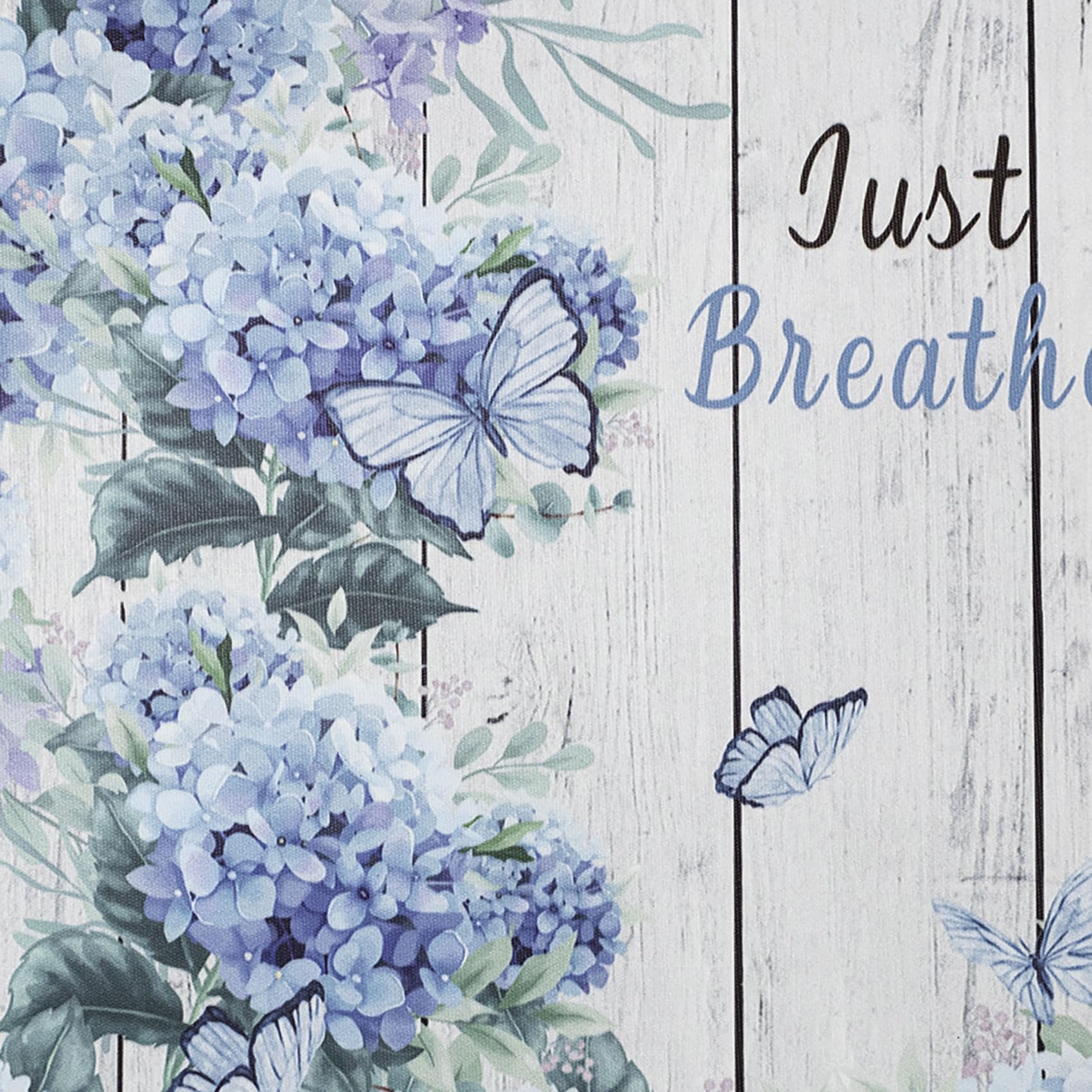 Rustic Blue Hydrangea Boarder Hydrangea Serrata 'Blue Deckle'