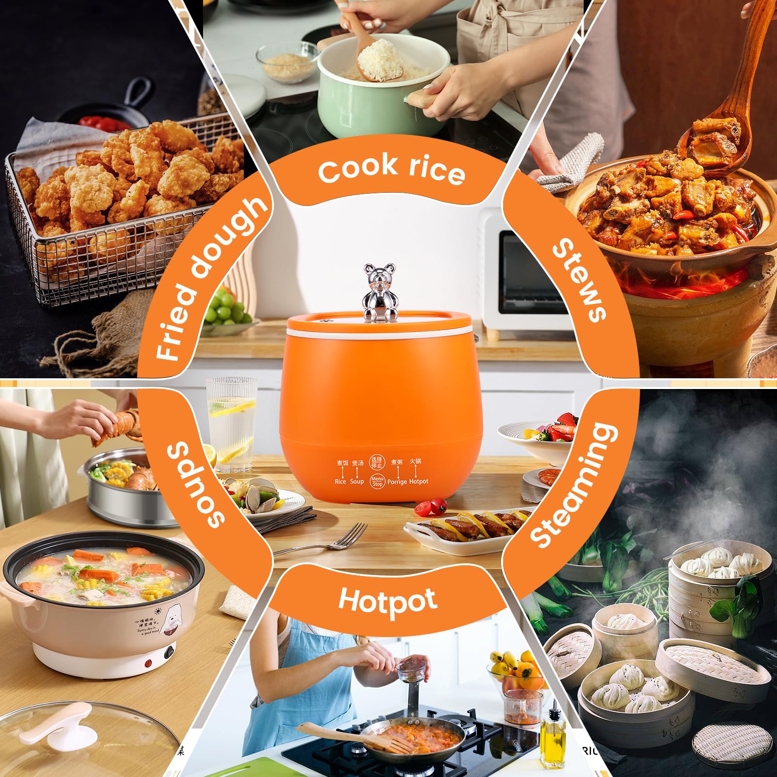 Glass Rice Cooker YUKIHIRA IH Rice Pot With Glass Lid – TOIRO