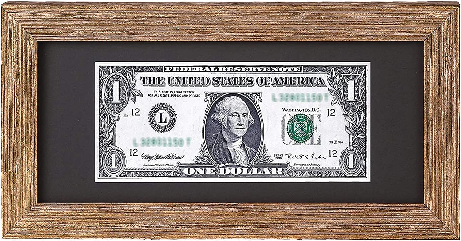 Amazon.com : Dollar Bill Frame,Acrylic Currency Display Holder with ...