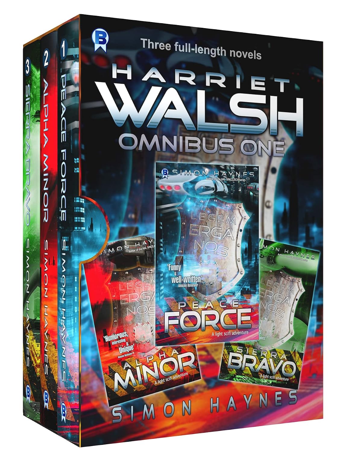 Amazon.com: Harriet Walsh Omnibus One: Three light scifi novels in one ...