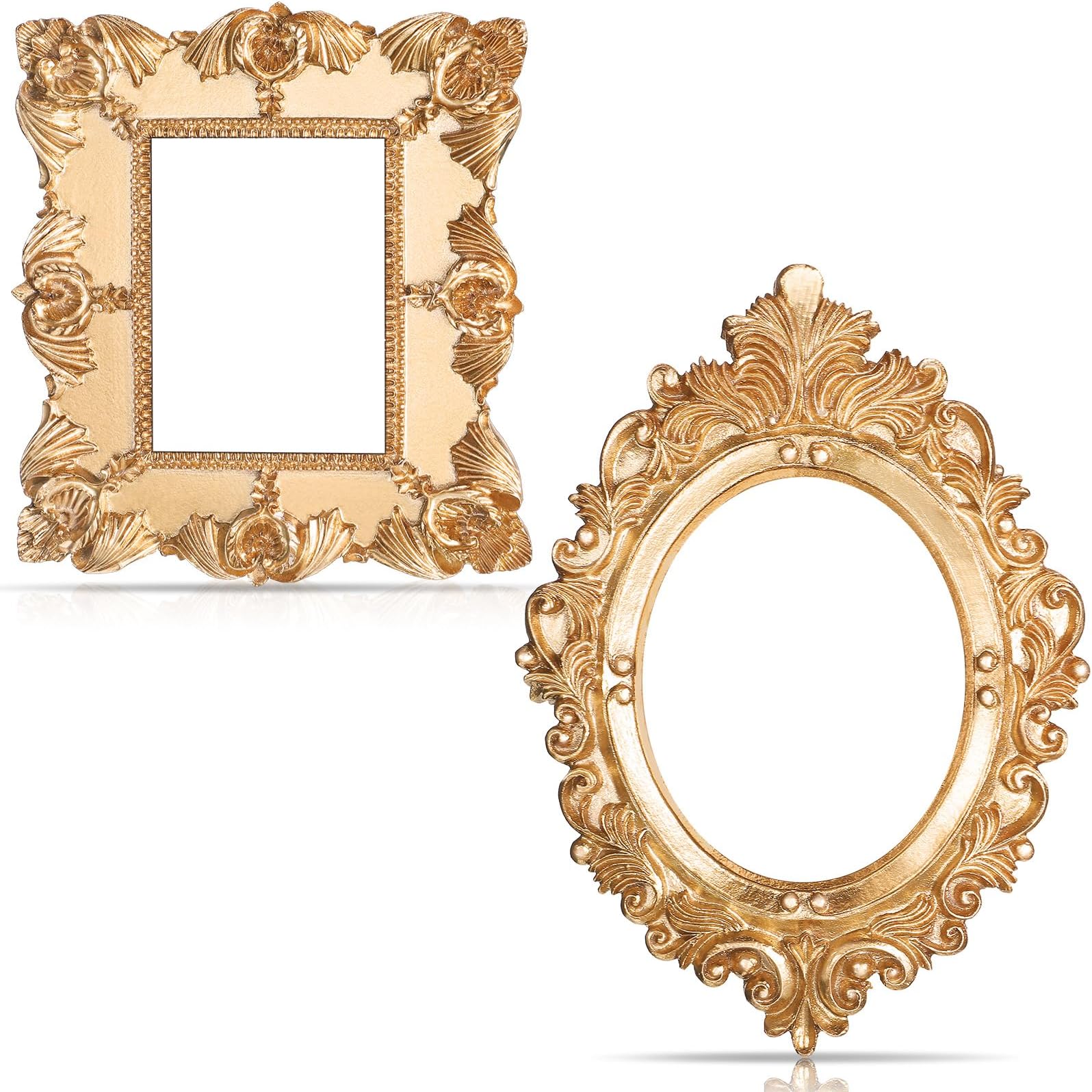 Amazon.com - 5 Pieces Vintage Resin Picture Frame Antique Vintage Photo ...