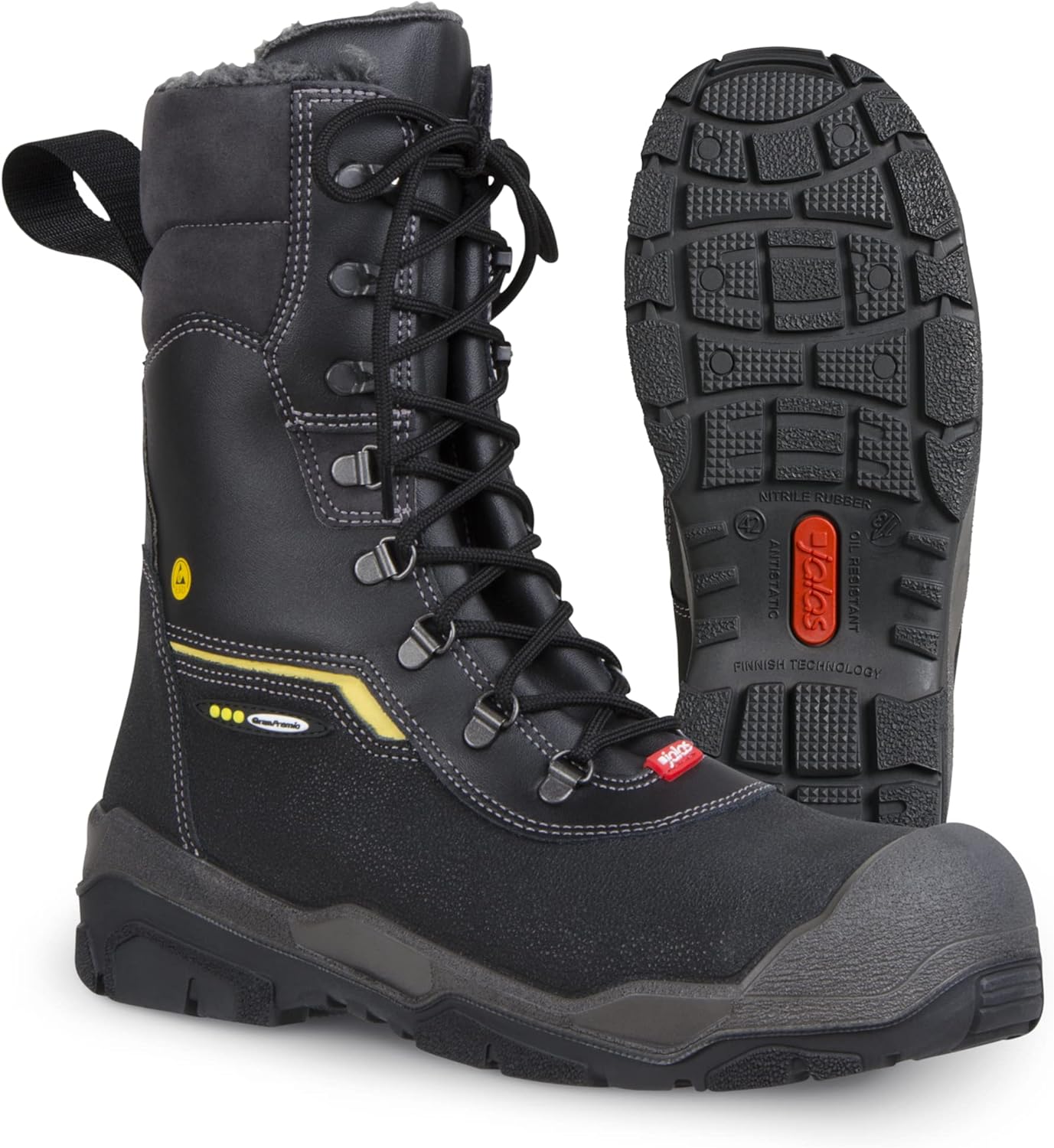 Amazon.com | Ejendals JALAS 1808 Gran Premio Safety boot, size EU 37 ...