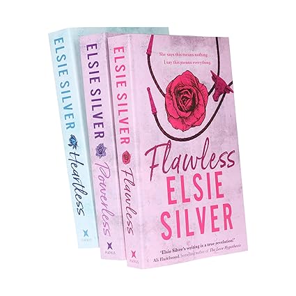 Elsie Silver Chestnut Springs Series 3 Books Collection Set (Heartless, Flawless, Powerless ...