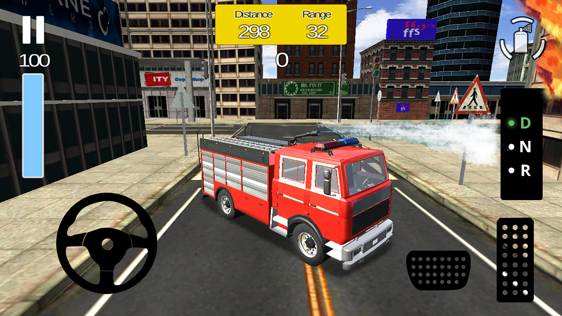 Firefighter - Simulator 3D - App on the Amazon Appstore