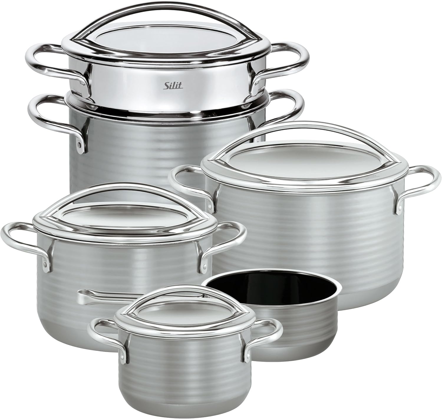 Silit Vision 6-Piece Saucepan Set : Amazon.co.uk: Home & Kitchen