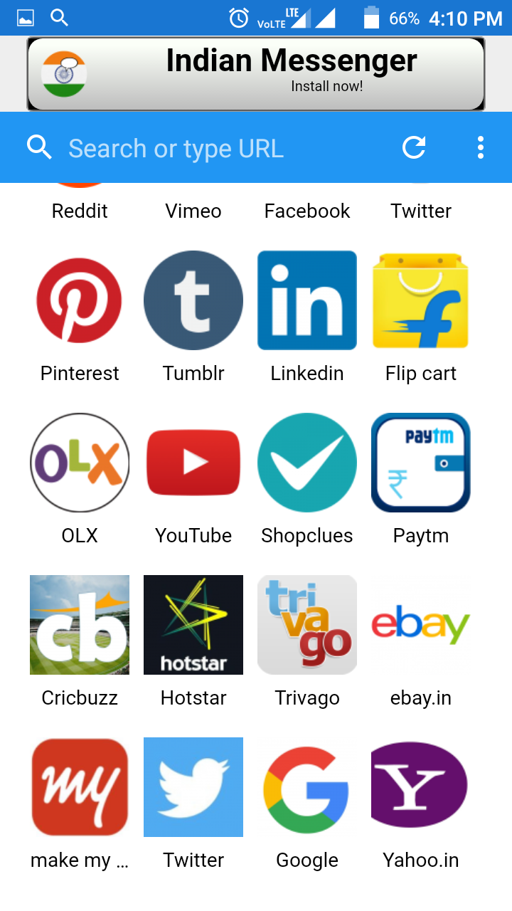 Indian browser - App on Amazon Appstore