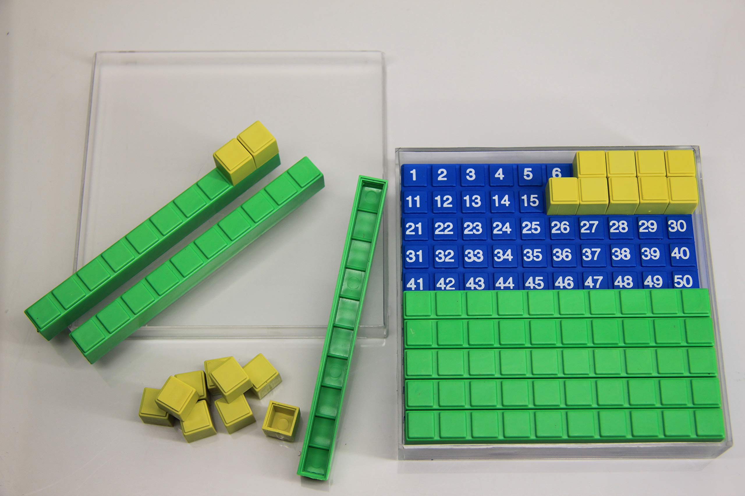 WISSNER 30-Piece Board – Decimal TENS System – 29 parts – 10 cm x 10 cm ...