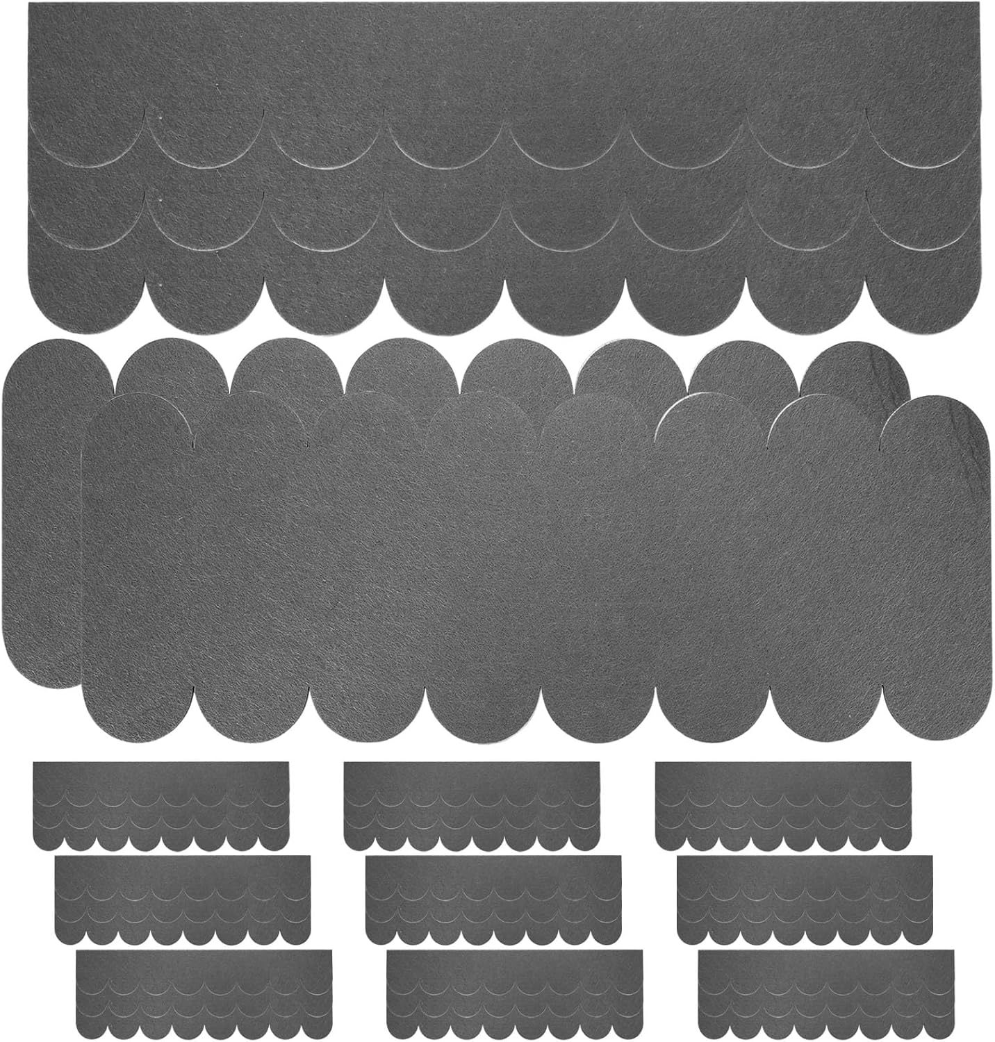 32 PCS Self-Adhesive Mini Roof Shingles for Birdhouse - Waterproof Felt ...