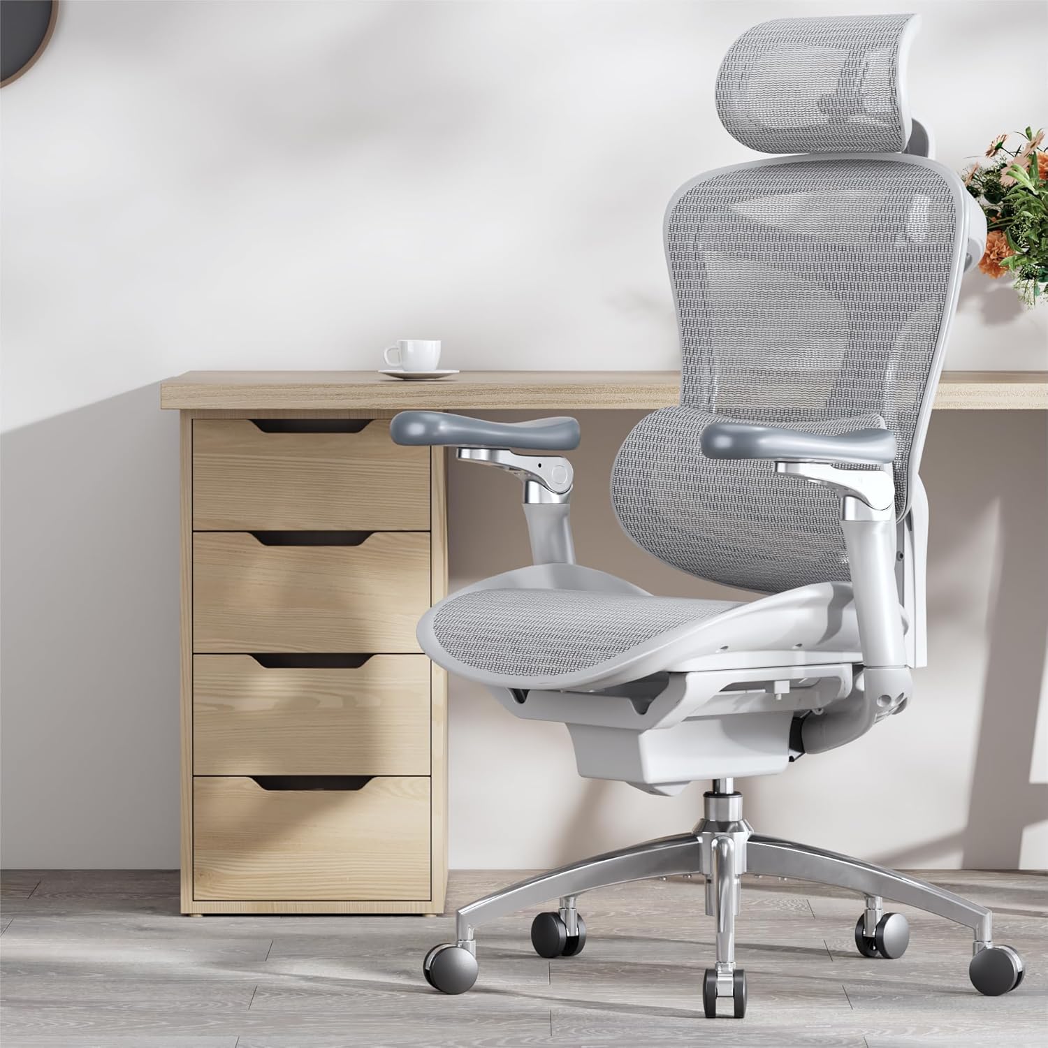 SIHOO Doro C300 Pro Ergonomic Office Chair with Ultra-Soft 6D Armrests ...