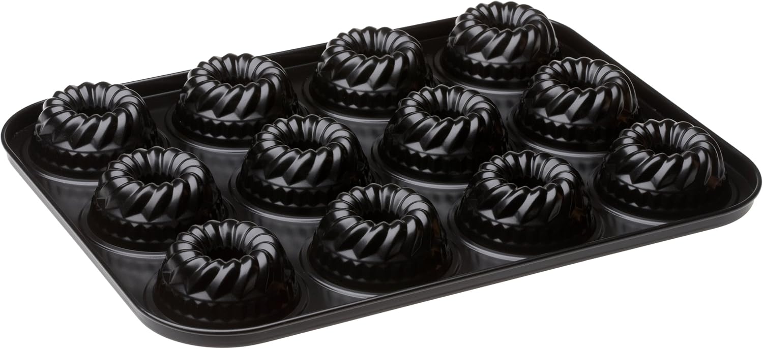 Amazon.com: Kaiser Bakeware Classic Mini Bundform Pan, 10.5" x 13.75 ...