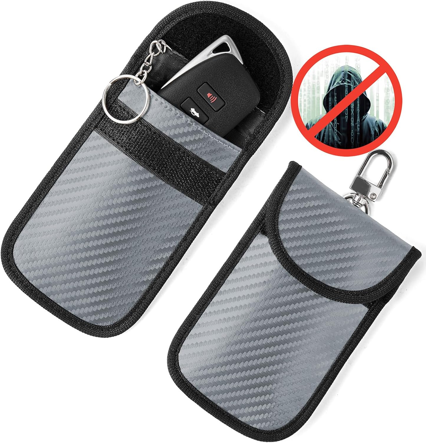 Amazon.com: Vammcht Upgraded Faraday Bag for Key Fob (2 Pack), Premium ...