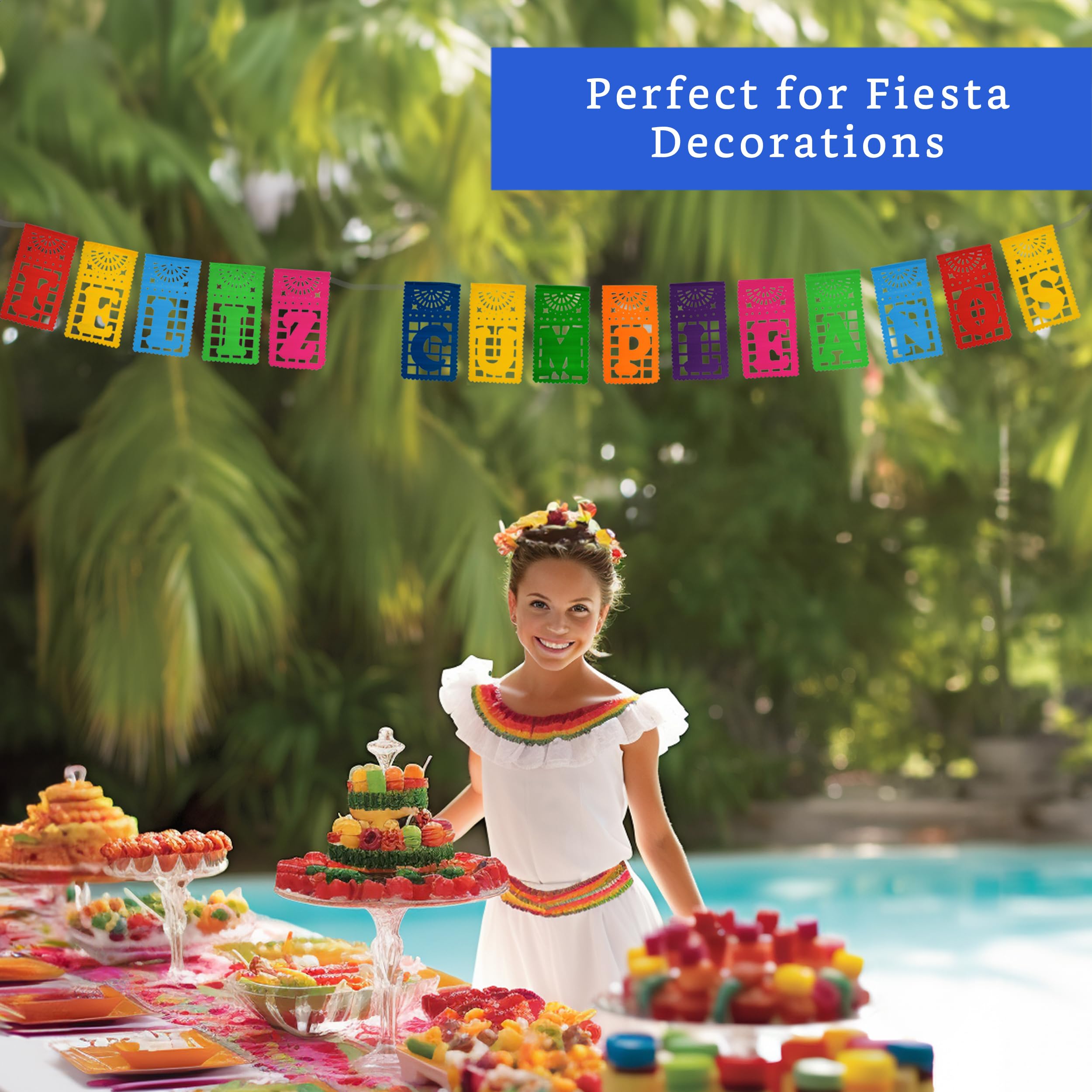 Snapklik.com : Happy Birthday Banner - Fiesta Birthday Party ...