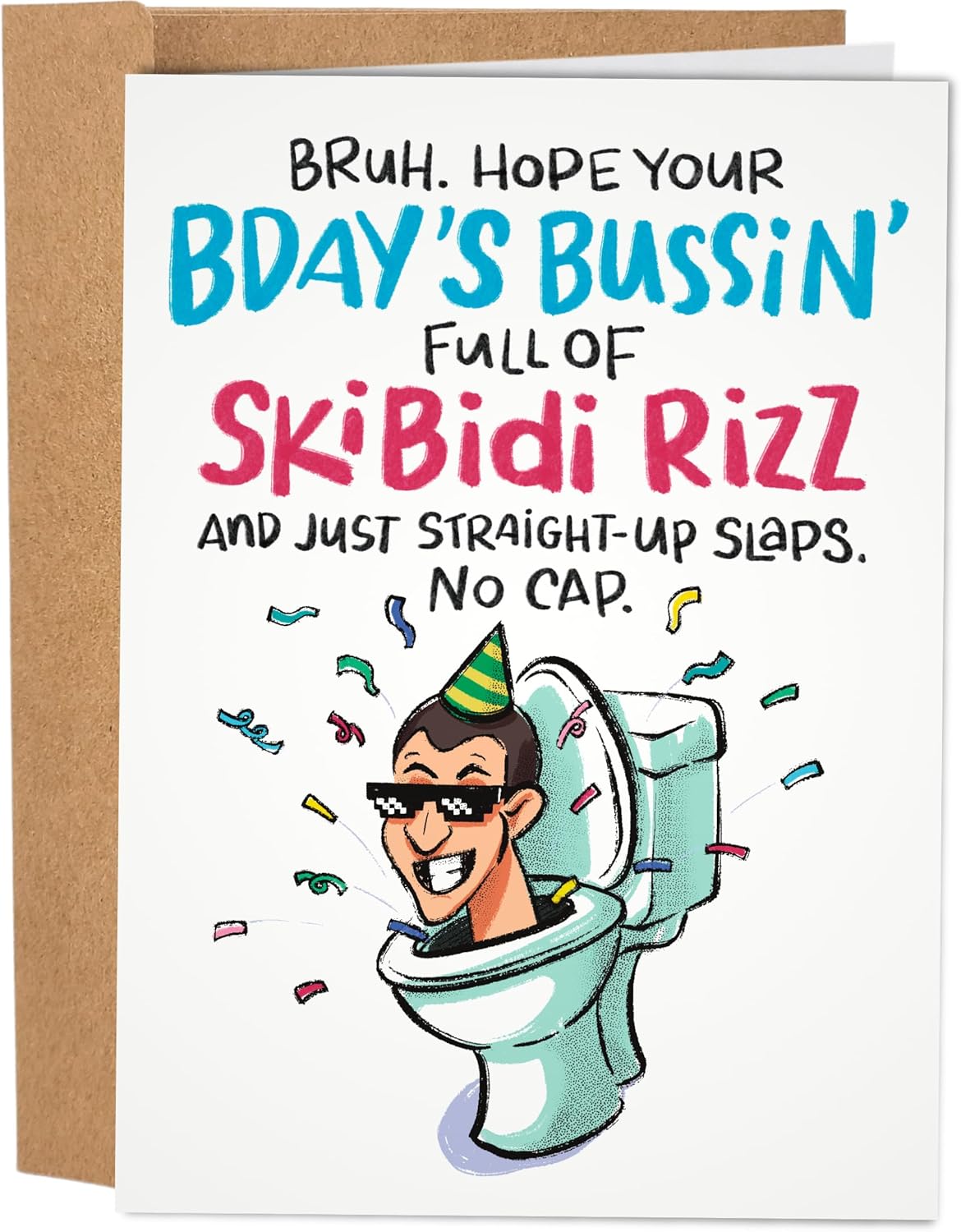 Amazon.com: Sleazy Greetings Funny Birthday Card for Him Her - Funny ...