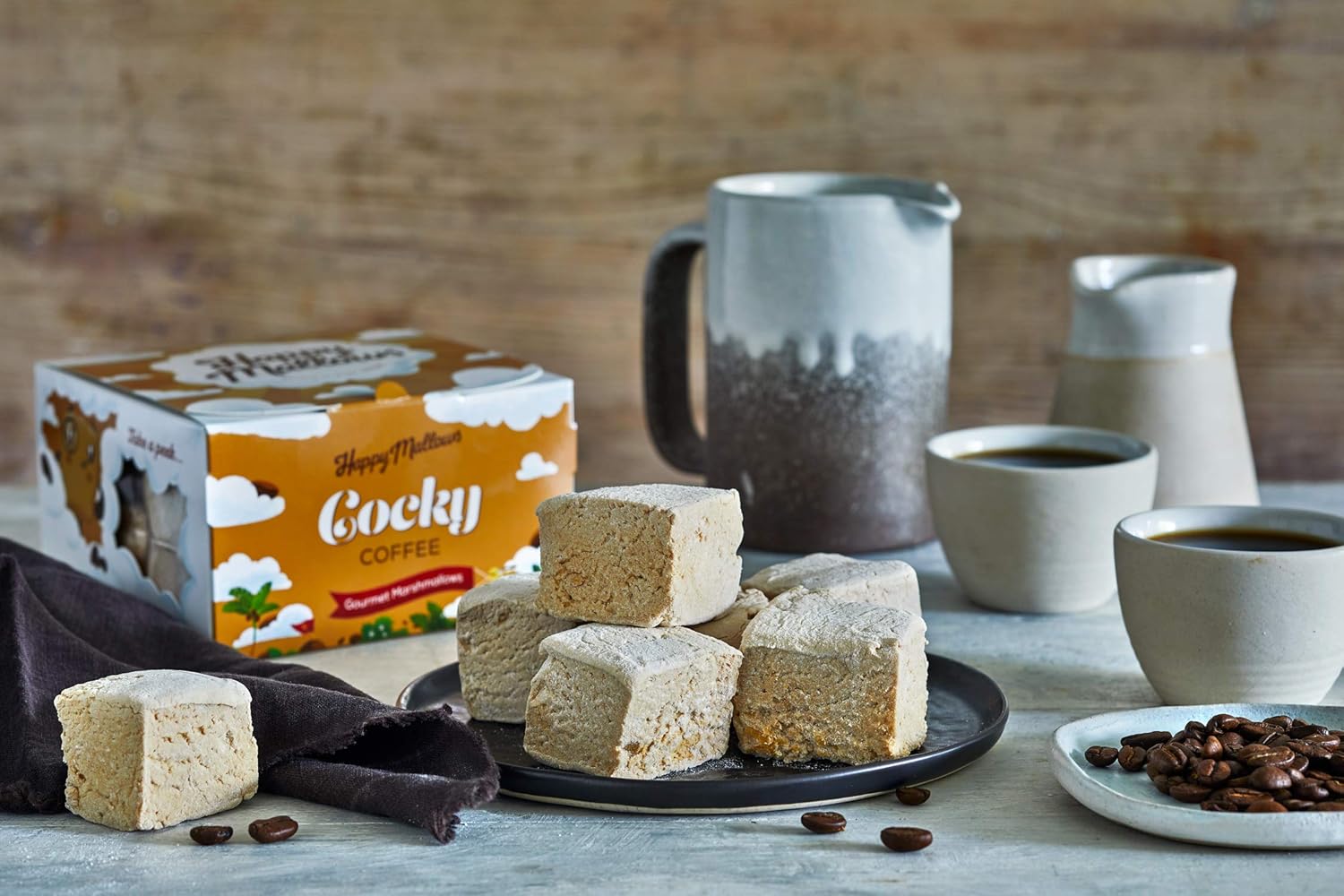 Cocky Coffee | Happy Mallows Gourmet Marshmallows | 100% Handmade | 100 ...