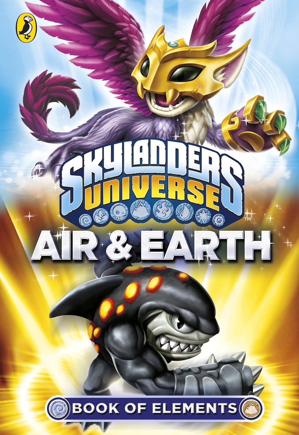 Skylanders Book of Elements: Air and Earth (Skylanders): Onk Beakman ...