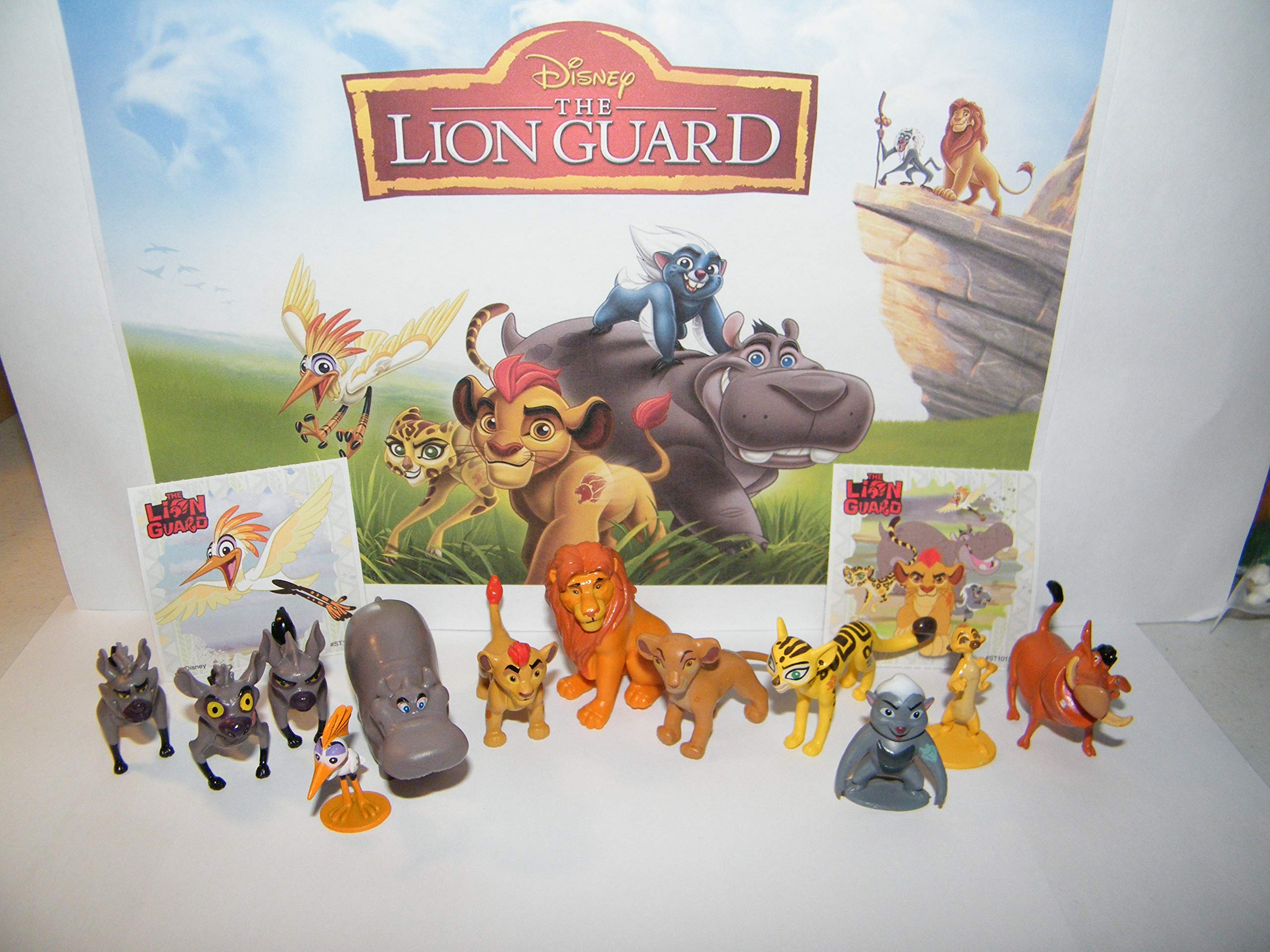 Lotsohfun The Lion Guard Figure Set Toy Kit With 12 | Desertcart OMAN