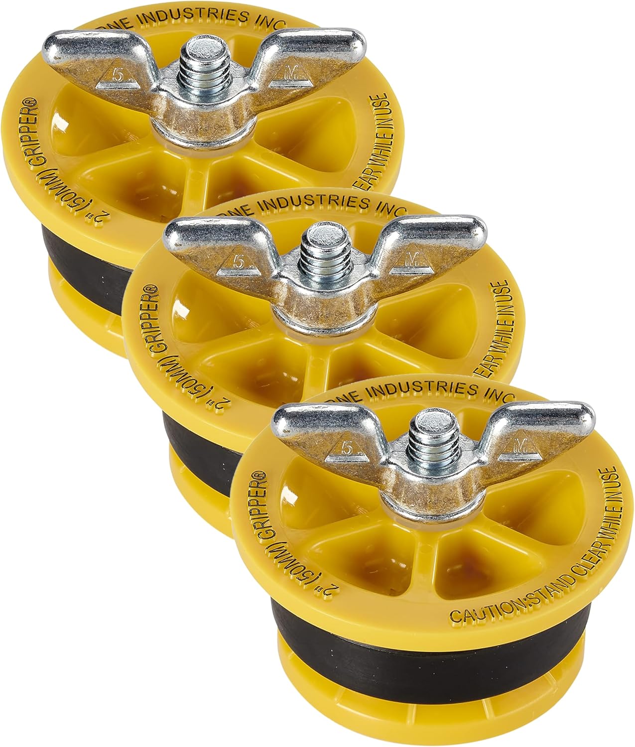 Amazon.com: Cherne 270229 End of Pipe Gripper Mechanical Plug 2" (Pack ...