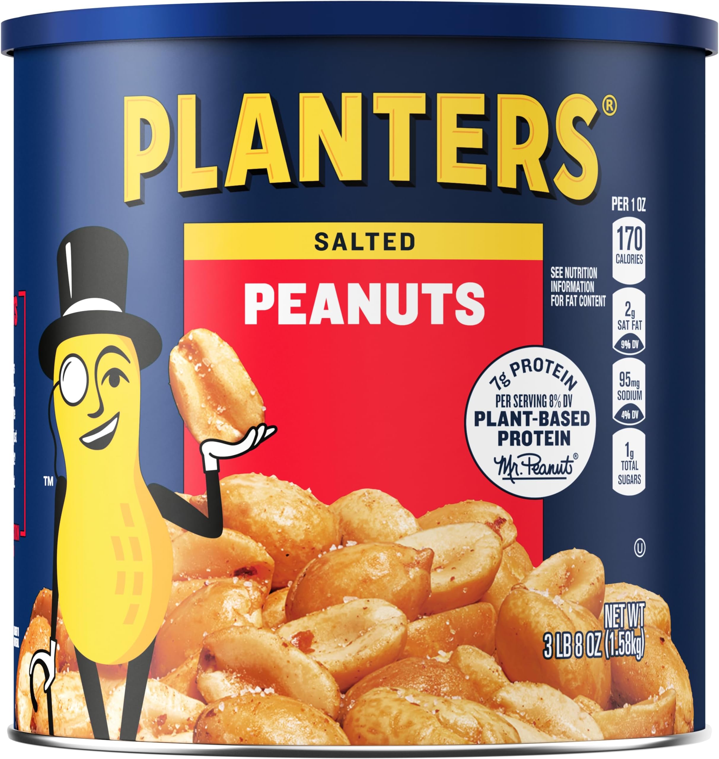 Amazon.com : Plantation Peanuts of Wakefield Original Gourmet Salted ...