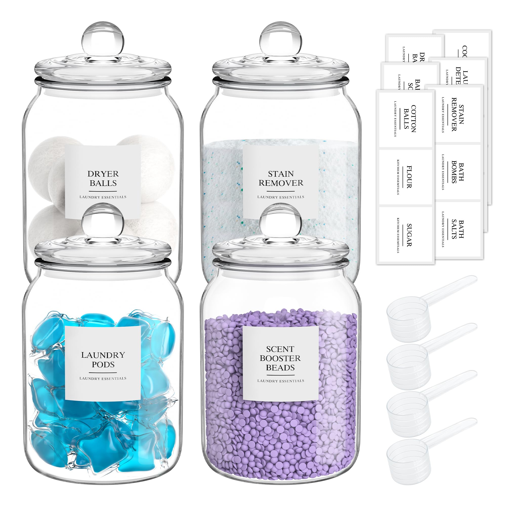 Snapklik.com : Laundry Pods Container,Laundry Detergent Container Made ...