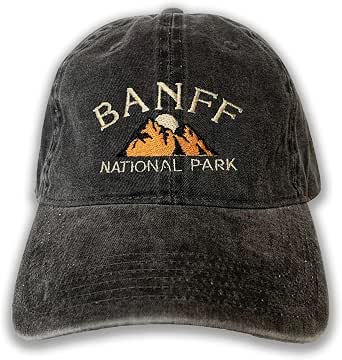 USmania Banff National Park Embroidered Cap hat Baseball hat Nature ...