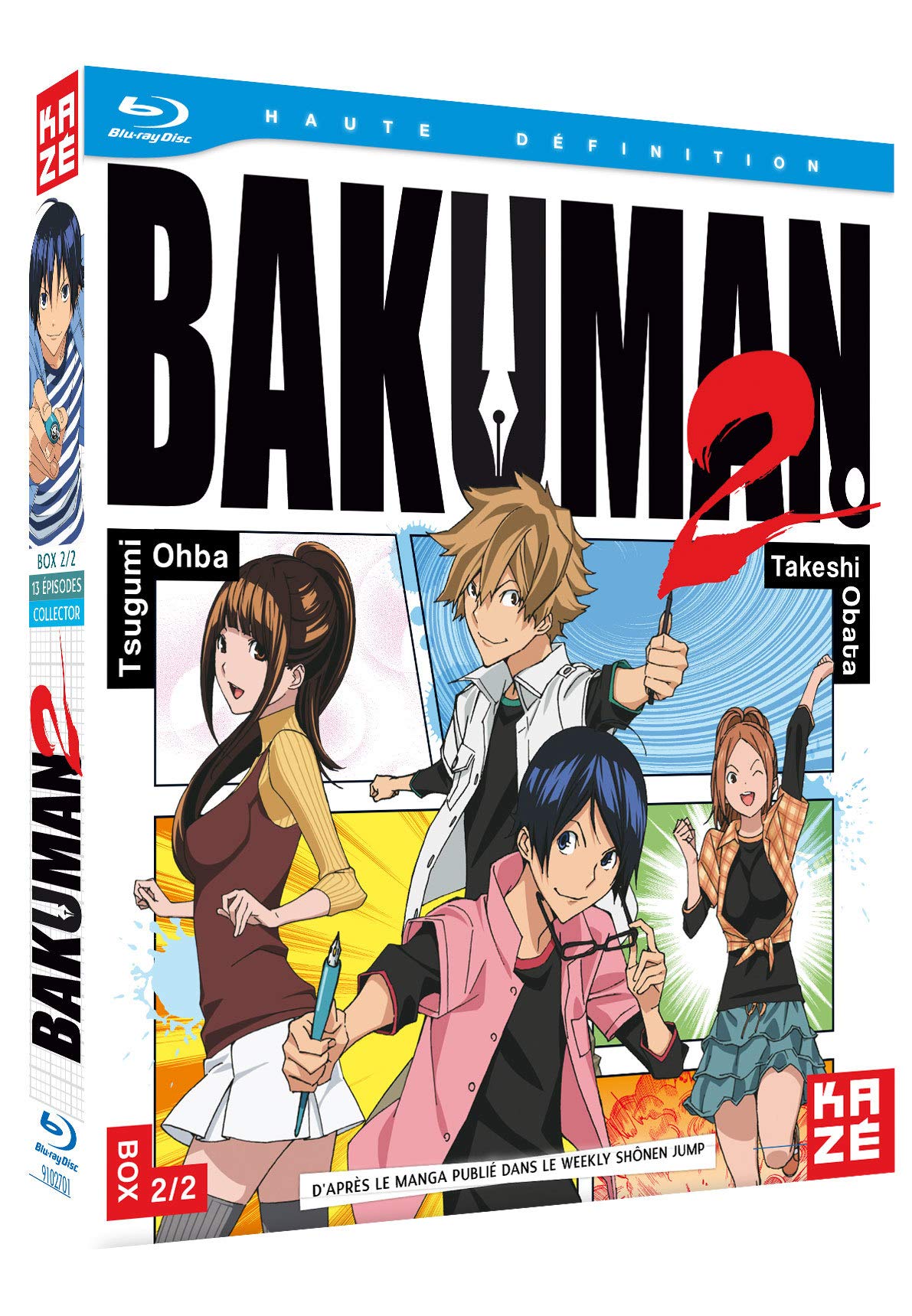 Bakuman-Saison 2, Box 2/2 [Blu-Ray]: Amazon.fr: KAZÉ: DVD et Blu-ray