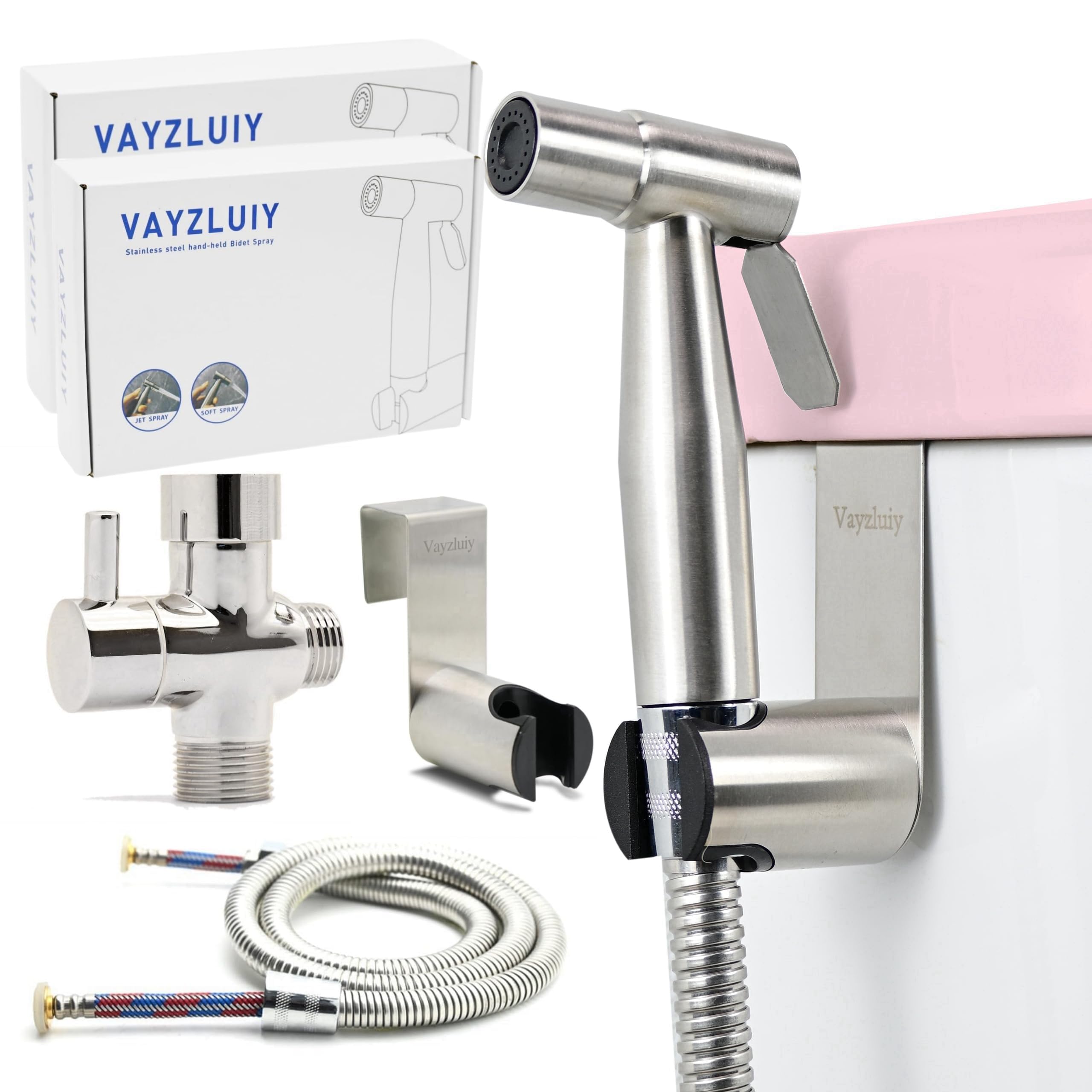 Handheld Bidet Sprayer for Toilet 2 PCS - Bidets for Existing Toilets ...