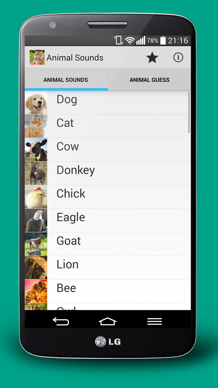 Animal Sounds - App on the Amazon Appstore