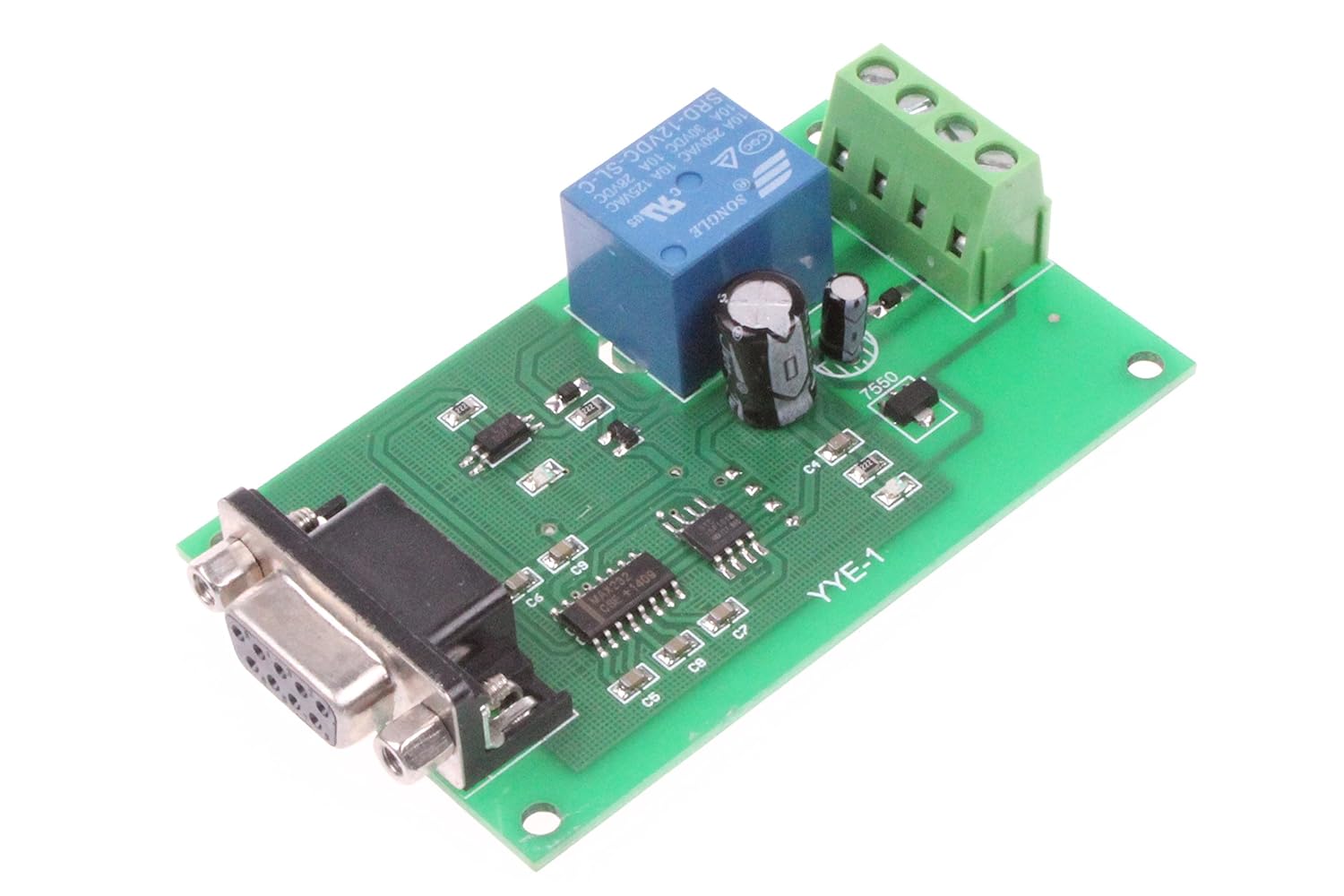 Amazon.com: NOYITO DC 5V 12V 24V 1-Channel RS232 Serial Port Control Relay Module Multi-Function ...
