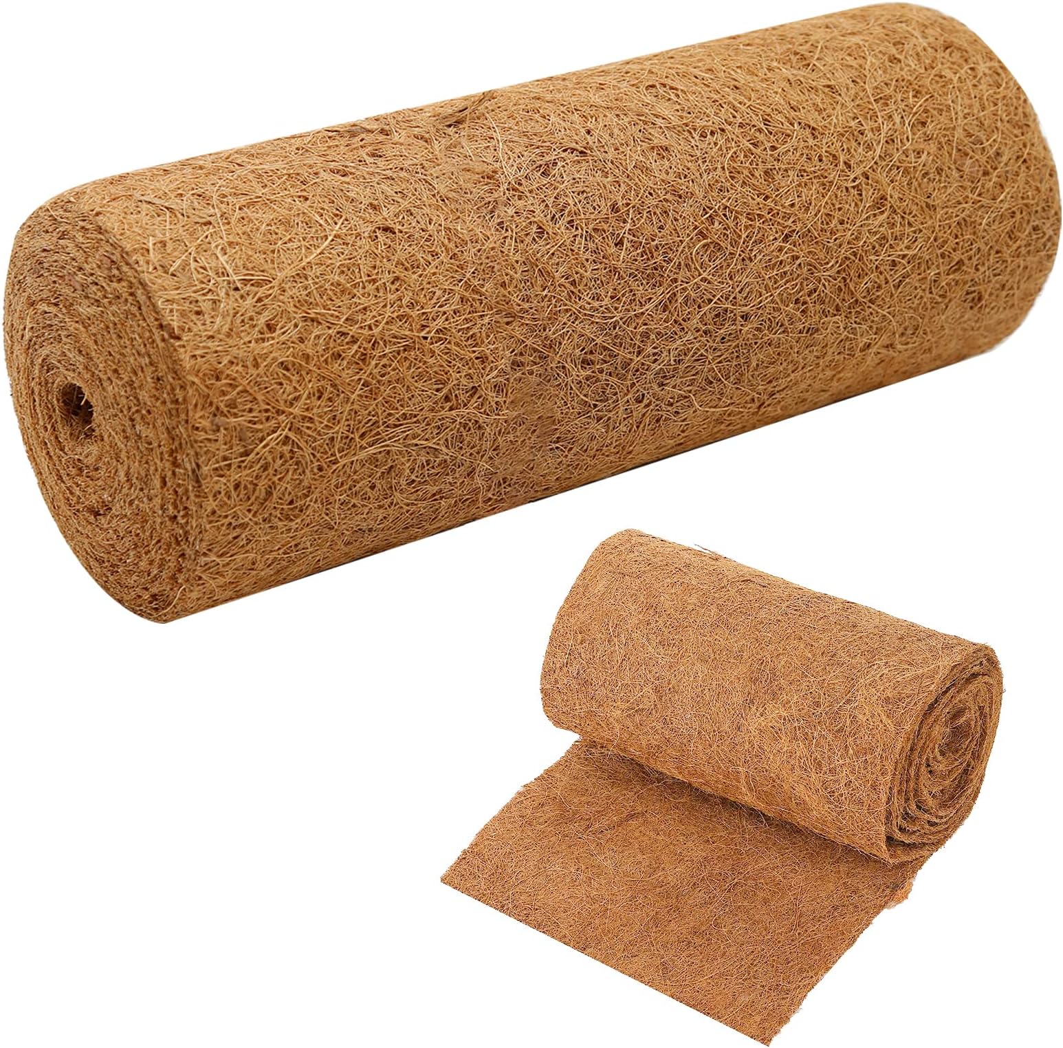 Amazon.com: 120'' x 12'' Coconut Mat, Coco Fiber Roll, Natural Coconut ...