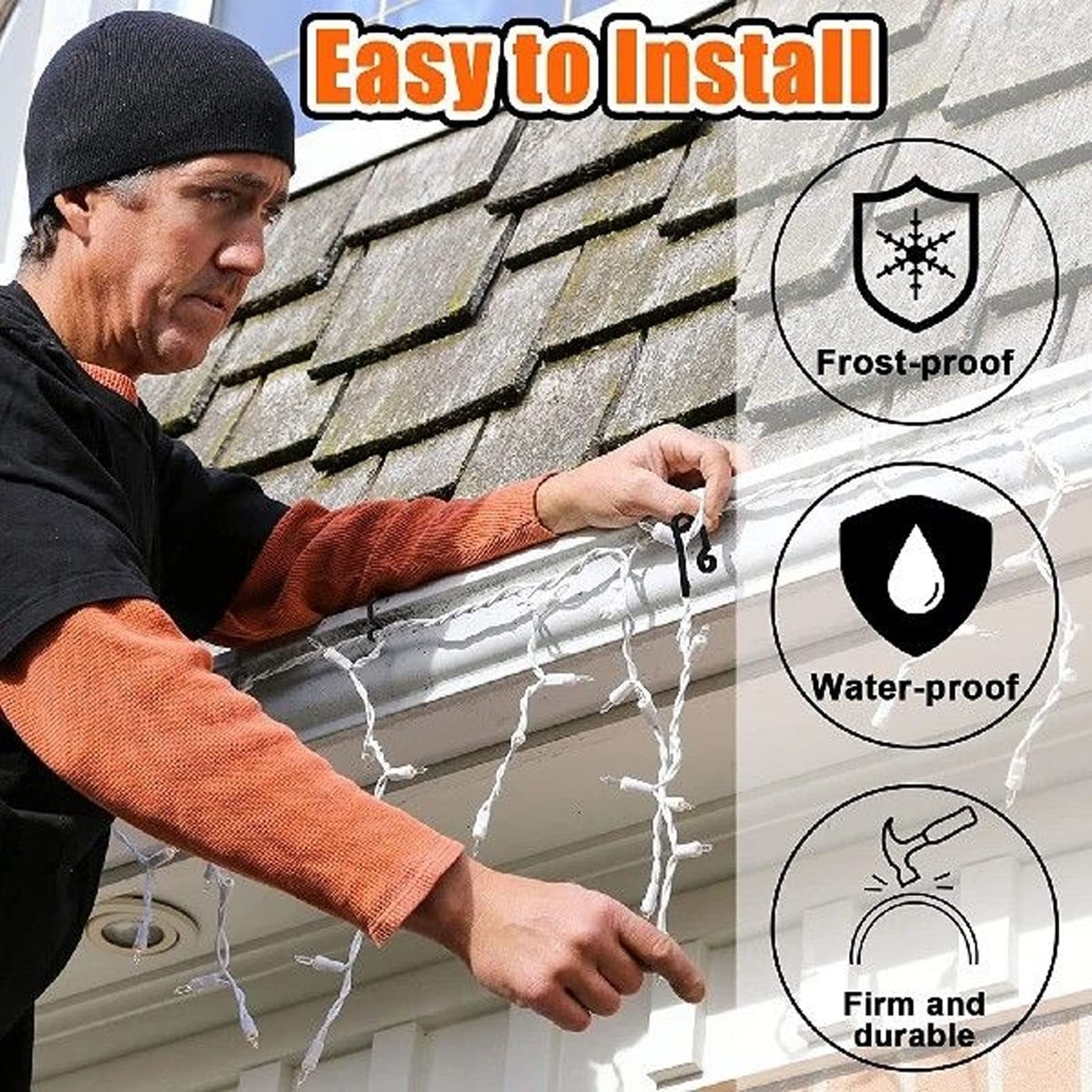 Christmas Light Clips For Gutter Guards Gutter Clips Clips