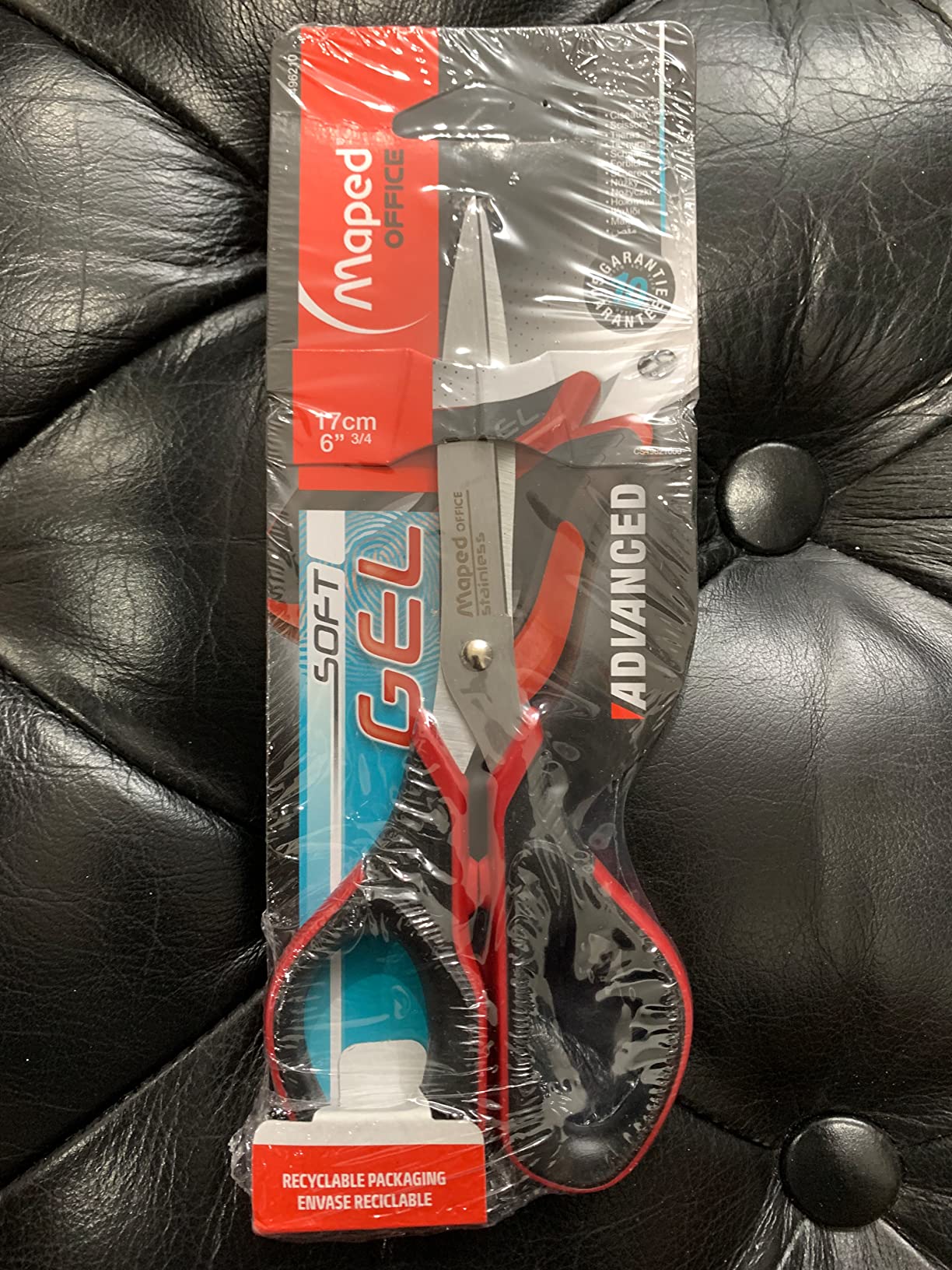 Maped Soft Gel Advance 17Cm Scissor, Multicolor : Amazon.in: Office ...