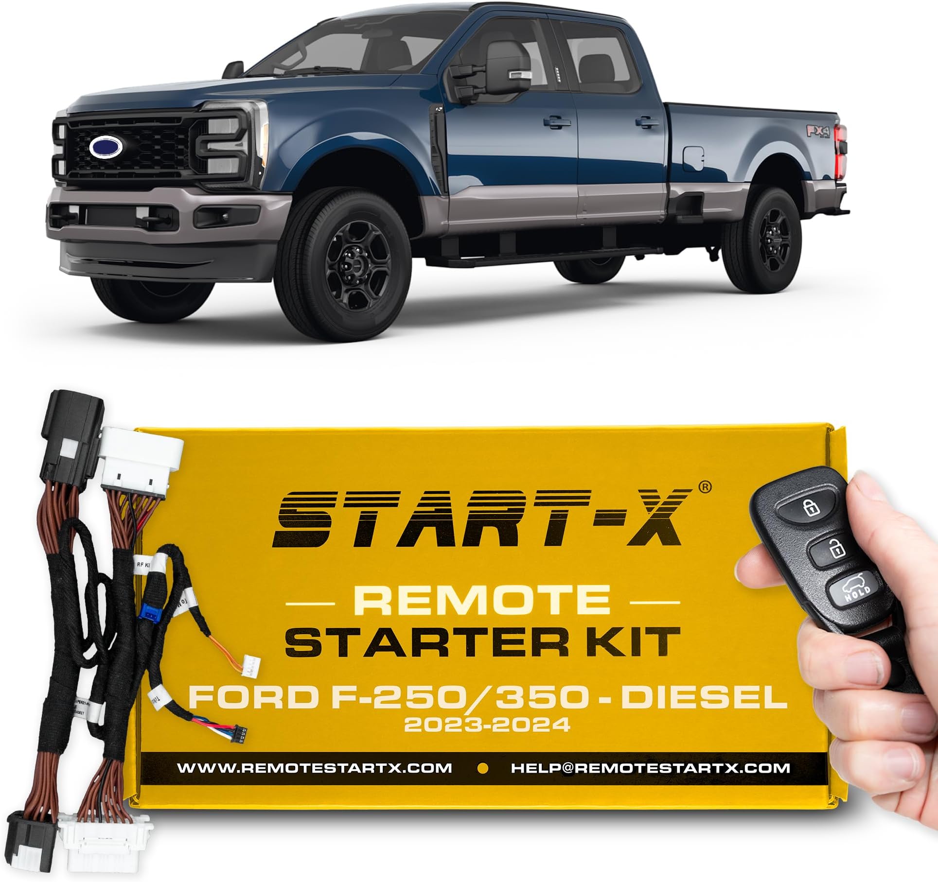 Amazon.com: Start-X Remote Starter Kit for Ford F-250/F-350 (2023-2025 ...
