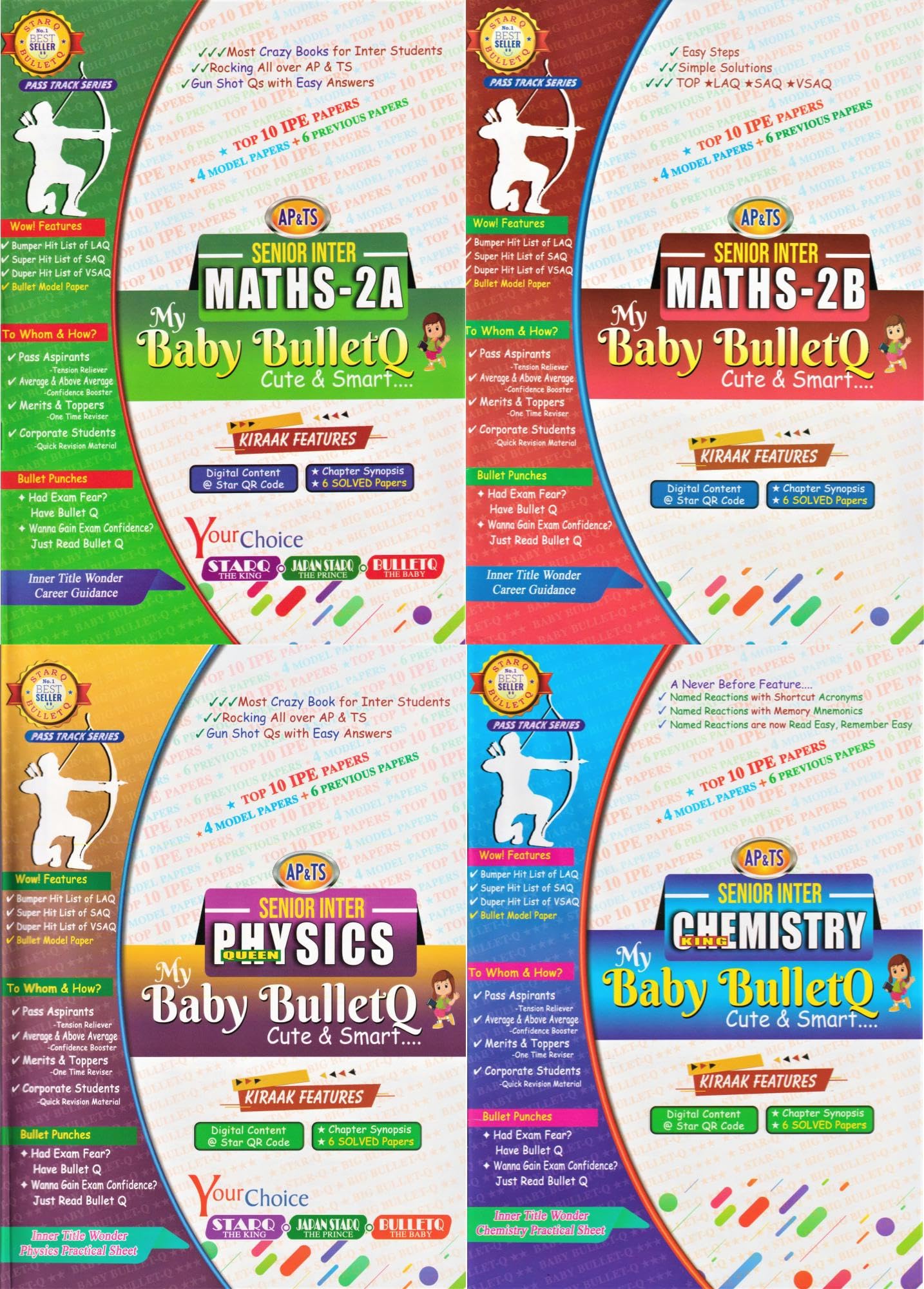 AP & TG My Baby Bullet Q Intermediate 2nd Year MPC Mathematics 2A & 2B ...