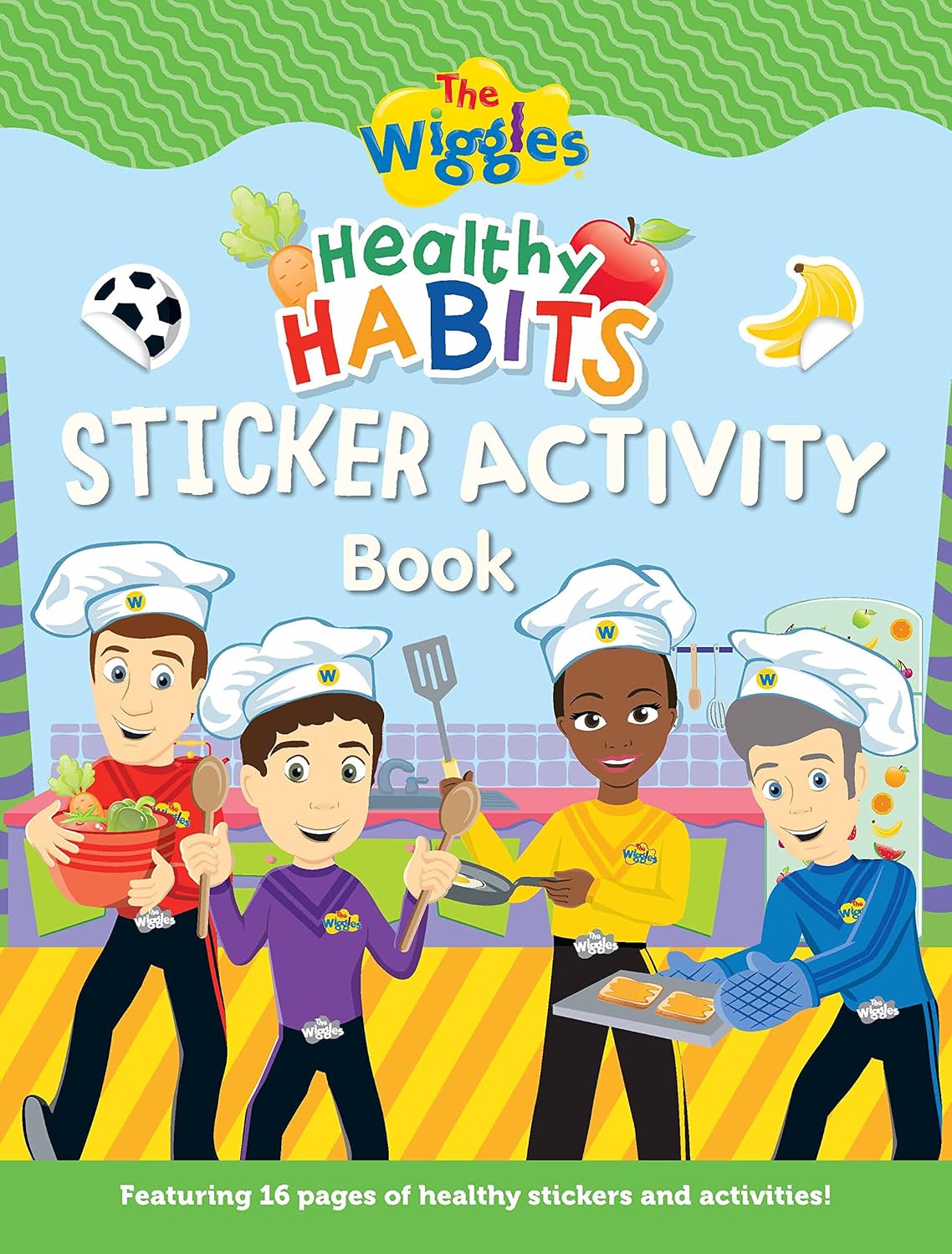 Healthy Habits Sticker Activity Book (Wiggles) : The Wiggles (author ...