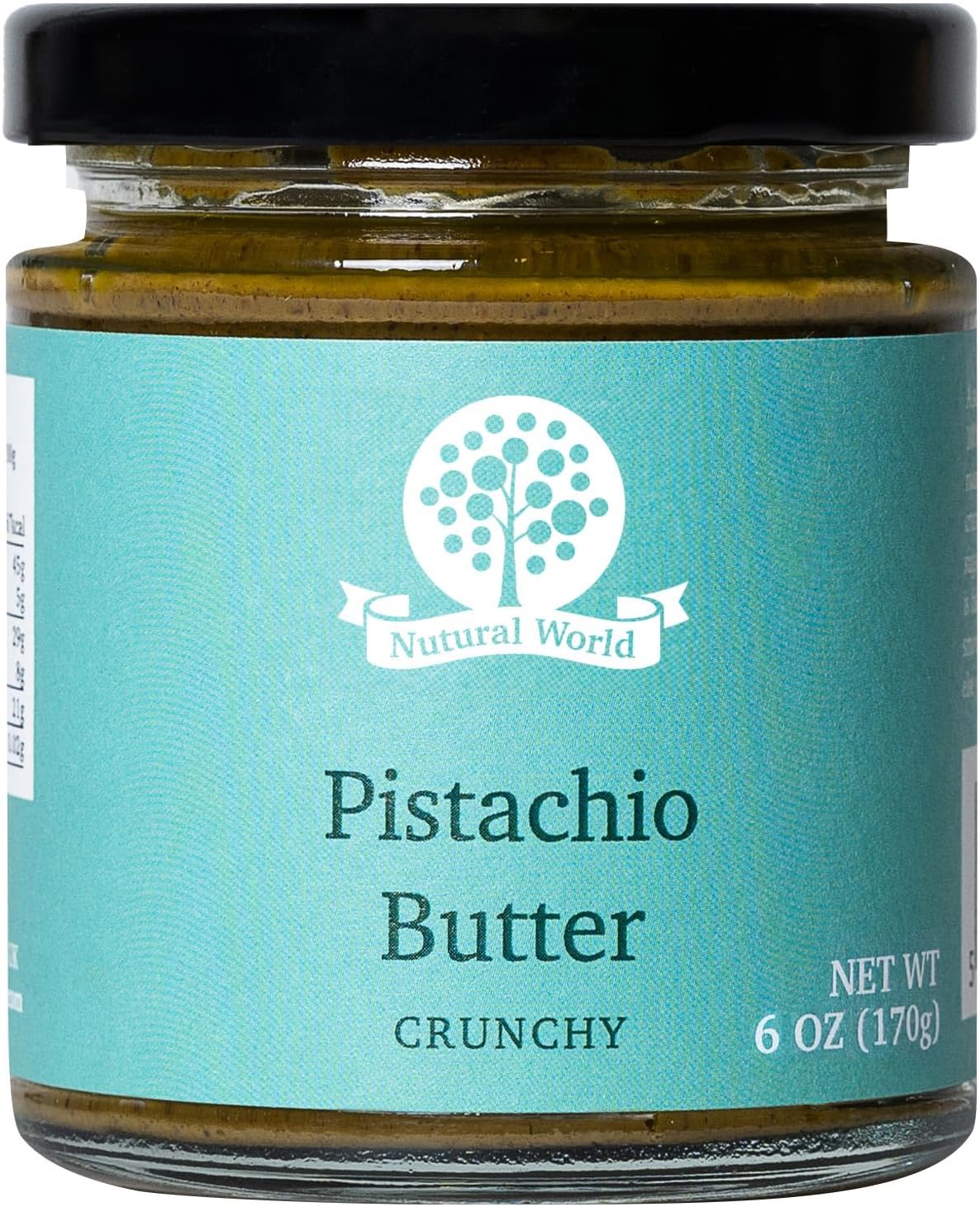 Amazon.com : Nutural World - Crunchy Pistachio butter 6 Oz (170g) / 100 ...