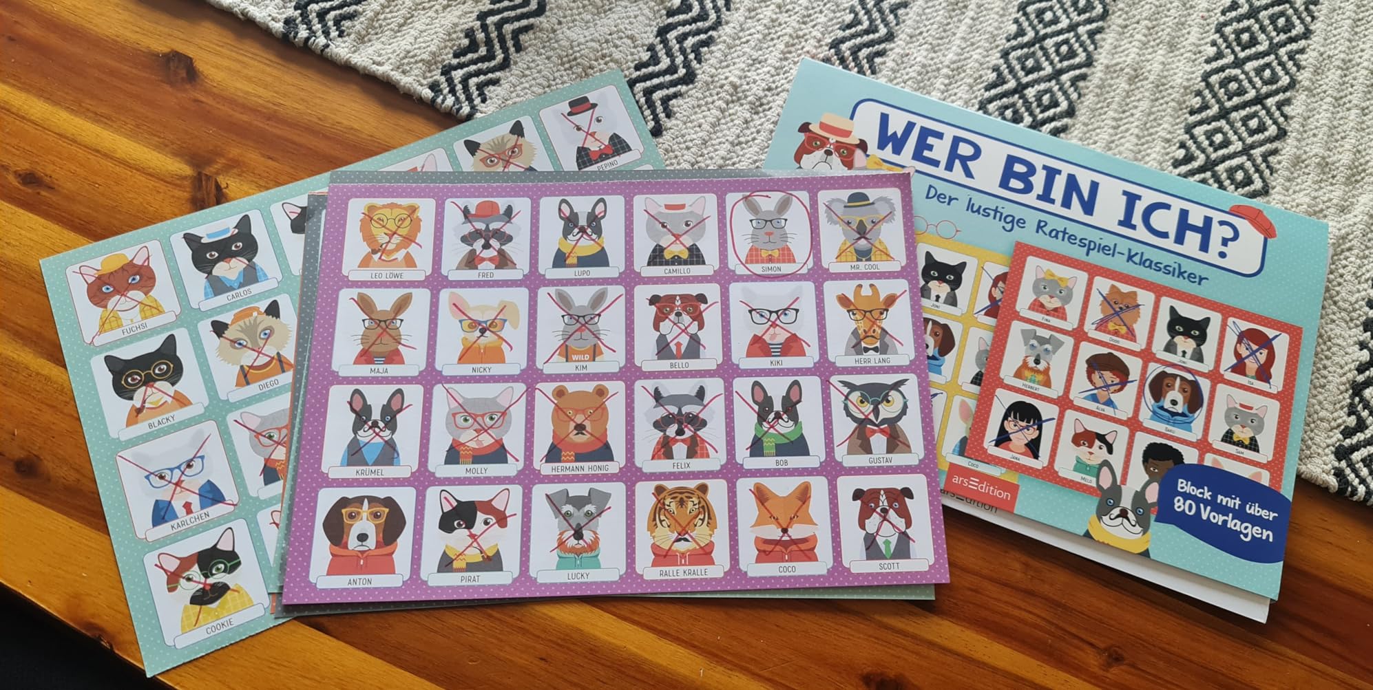 Wer bin ich?: Der lustige Ratespiel-Klassiker | Schnelles Fragespiel ...