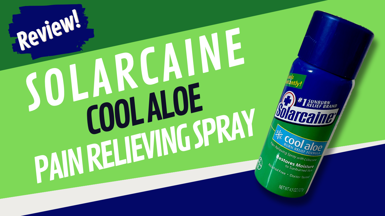 Watch Solarcaine Cool Aloe Pain Relieving Spray - REVIEW! on Amazon Live