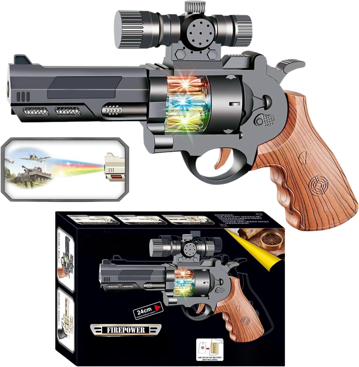 Toy Gun for kids great for Police Costume accessories, Army Soldier ...