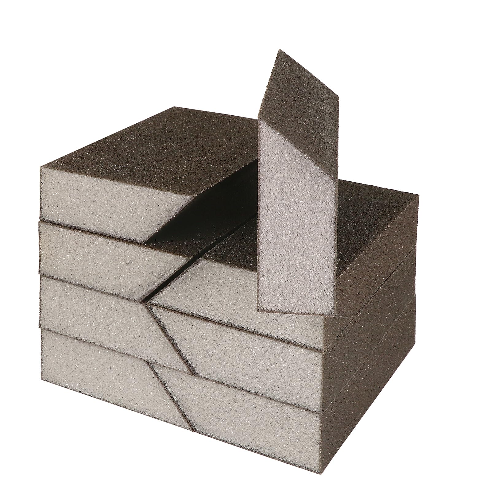 Amazon.com: 100 Grit Angled Sanding Blocks, Jamiikury Medium Sponge ...