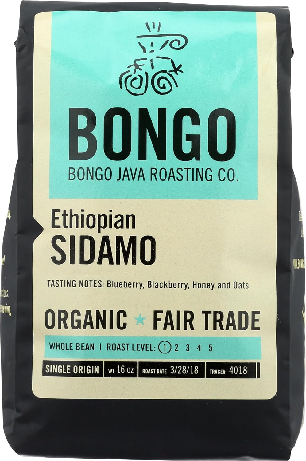 Amazon.com : BONGO JAVA Ethiopian Sidamo, 12 OZ : Grocery & Gourmet Food