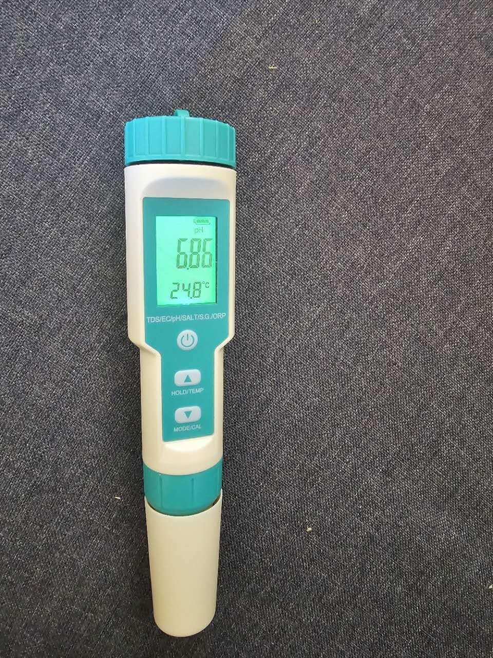 Digital Water Quality Tester 7 in 1, pH/TDS/EC/ORP/S.G//Salt/Temp Teter ...