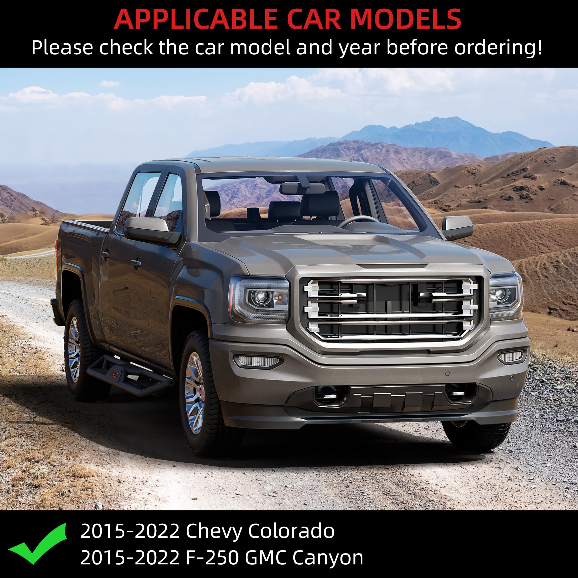 Snapklik.com : KYBOLT Running Boards Compatible